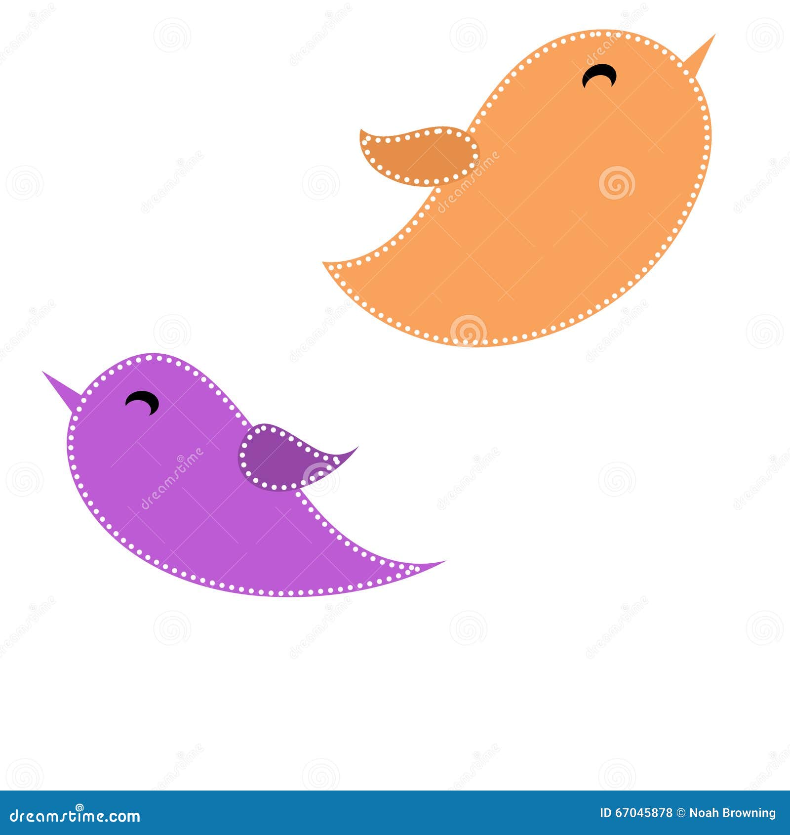 Happy Birds stock illustration. Illustration of birds - 67045878