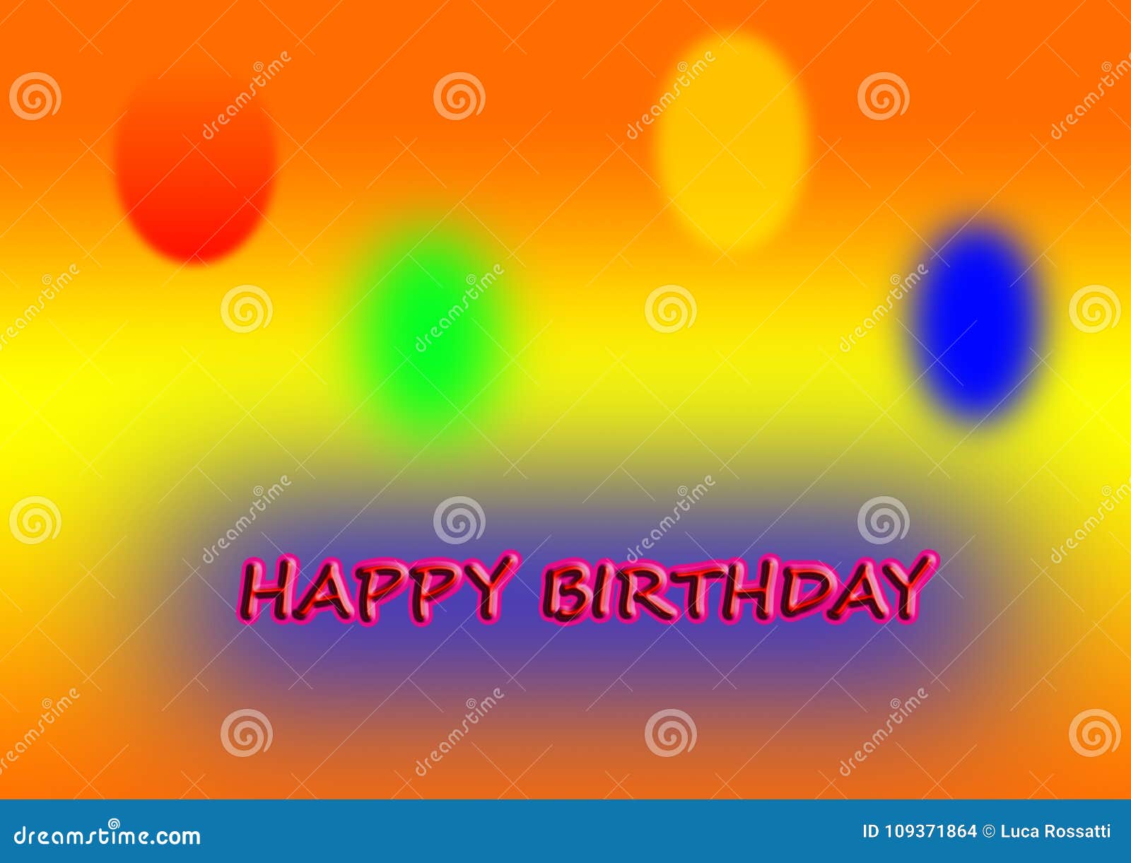 Happy birthday abstract stock illustration. Illustration of card ...