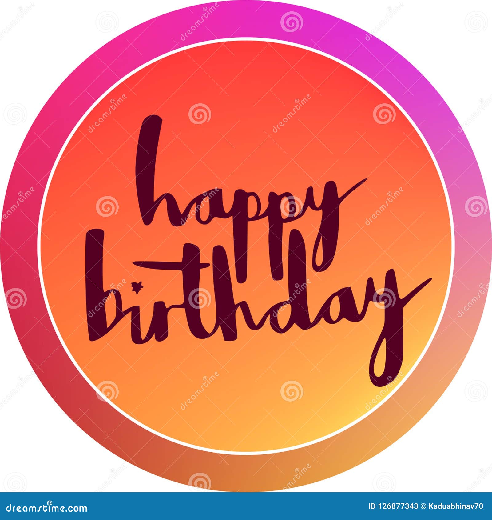 Happy Birthday Batch stock image. Illustration of graphics - 126877343