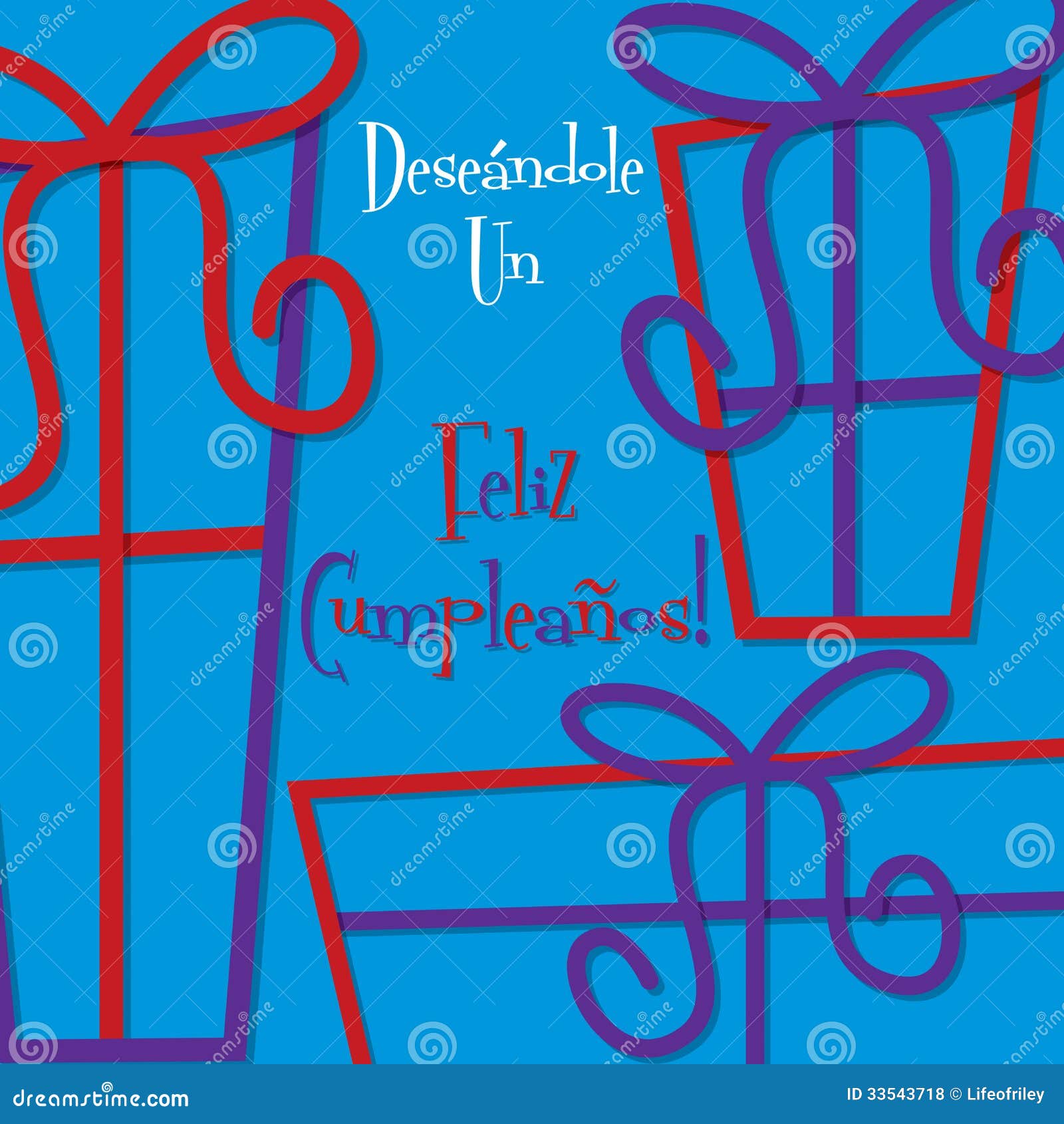 Happy Birthday! stock illustration. Illustration of decoration - 33543718