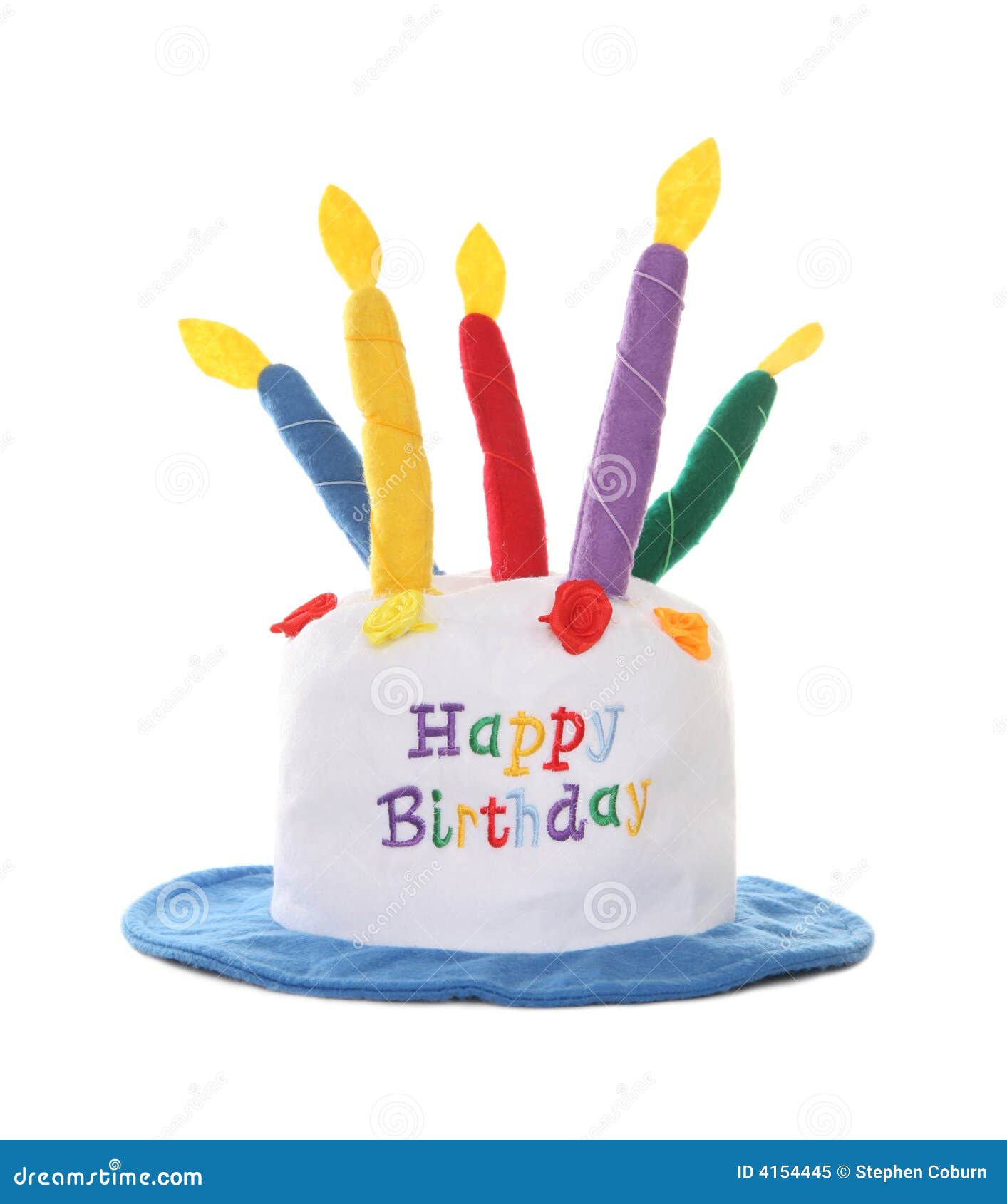 Happy Birthday Hat stock image. Image of present, celebrate - 4154445