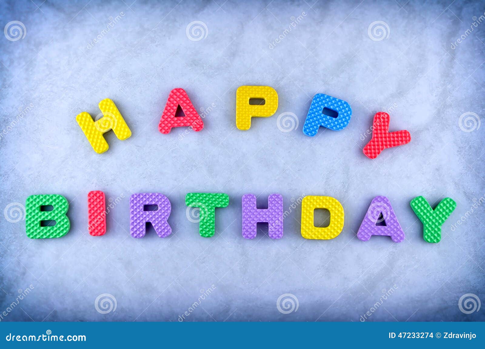 Happy Birthday stock photo. Image of decoration, card - 47233274