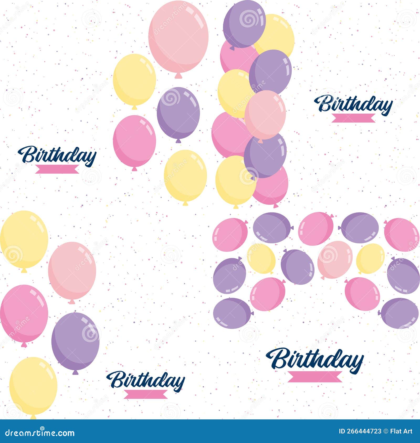 Happy Birthday in a Sleek. Modern Font with a Gradient Color Scheme and ...