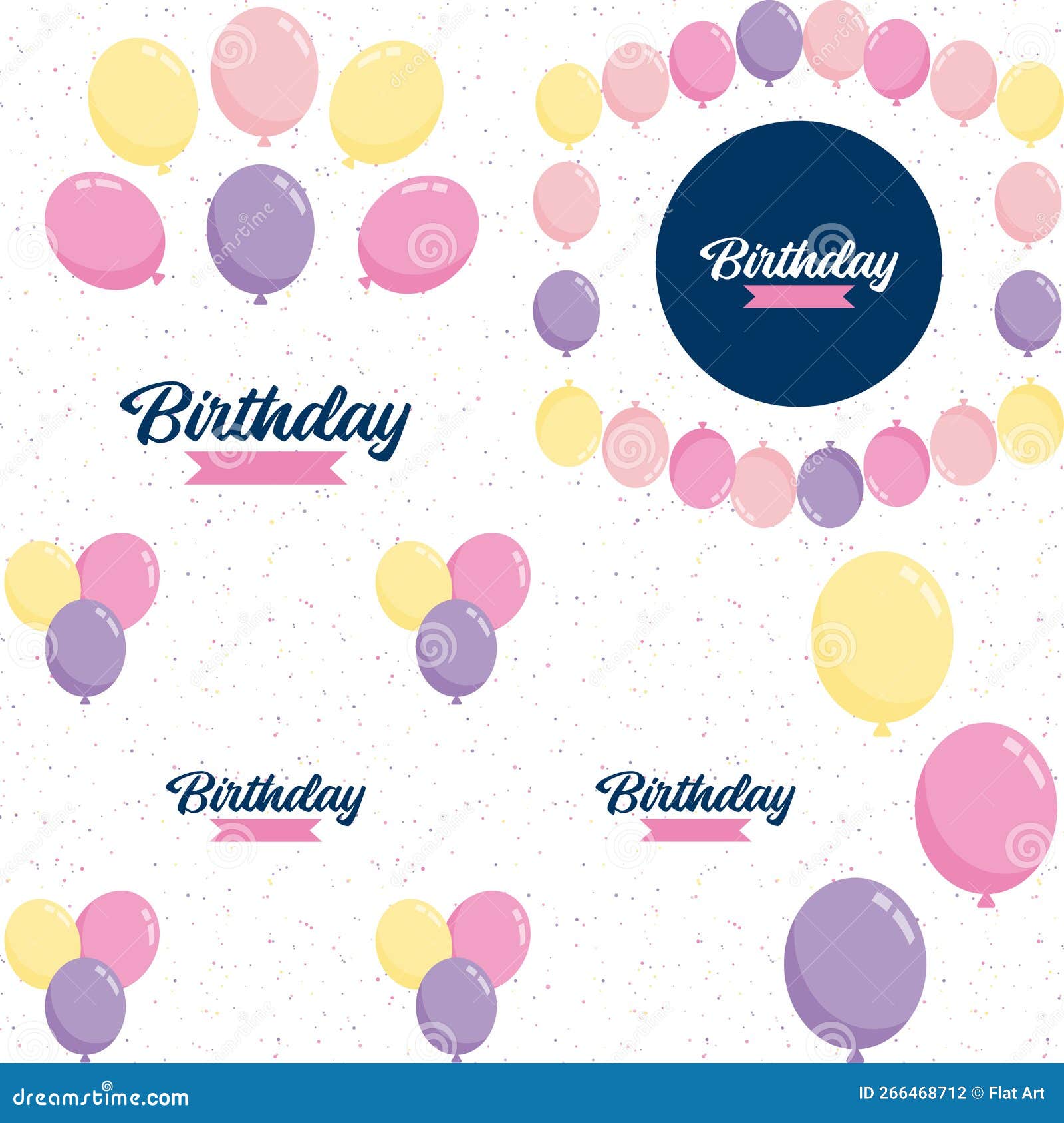 Happy Birthday in a Sleek. Modern Font with a Gradient Color Scheme and ...