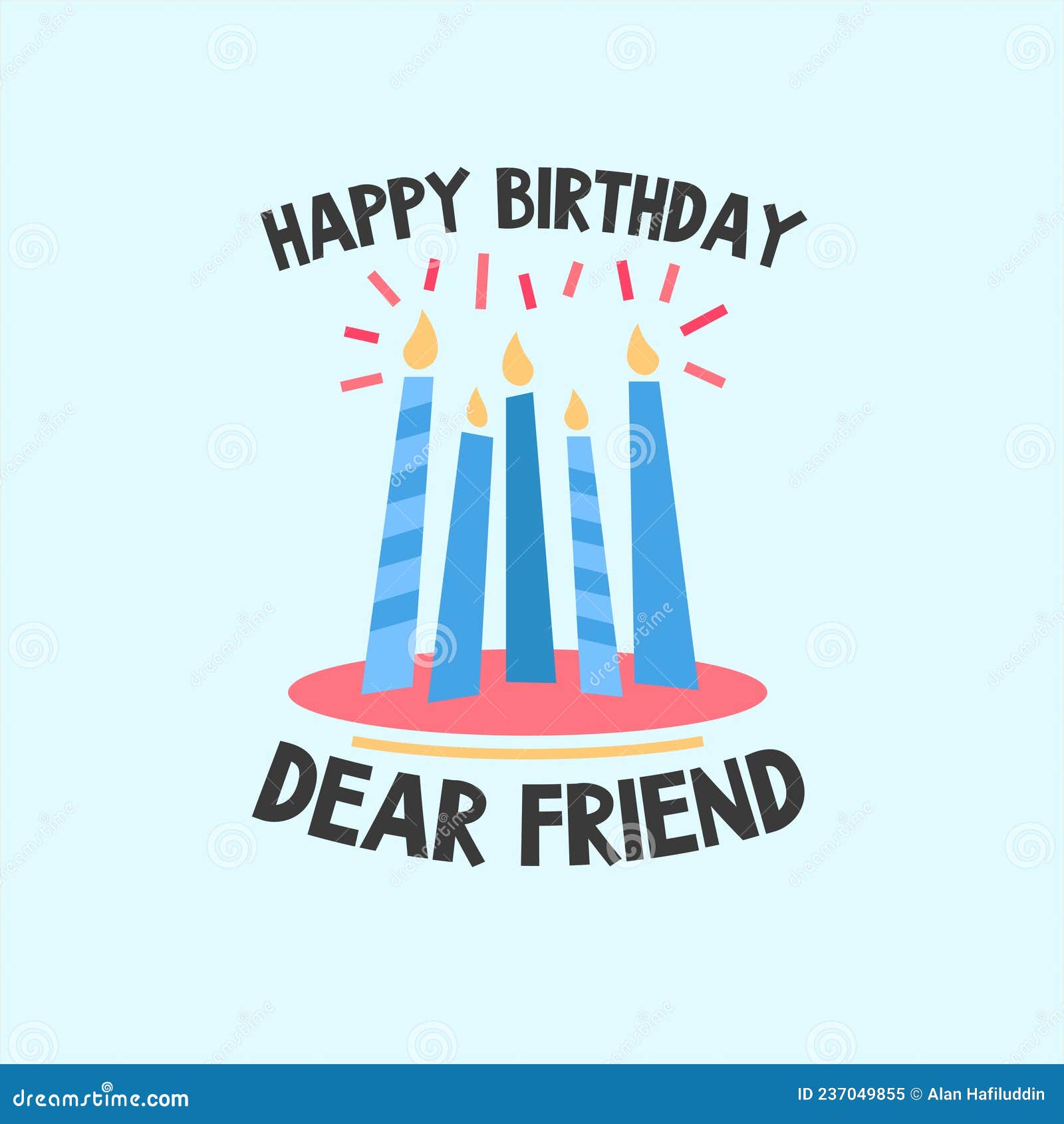 Happy Birthday Sticker Label Vector Ilustration Stock Vector ...