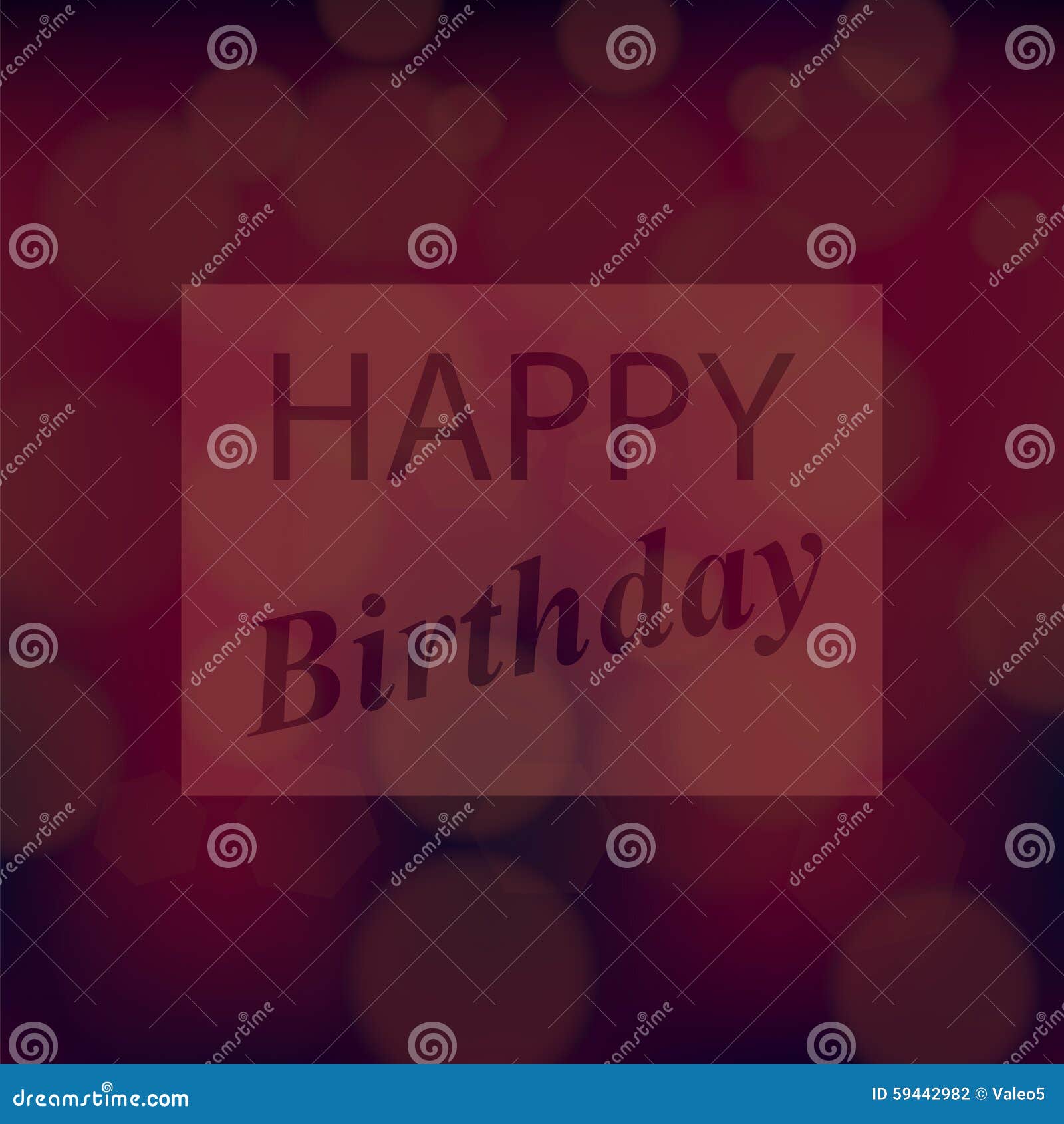 Happy Birthday stock illustration. Illustration of sample - 59442982