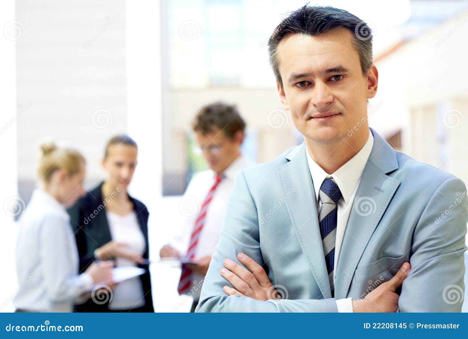 Happy boss stock image. Image of business, face, confident - 22208145