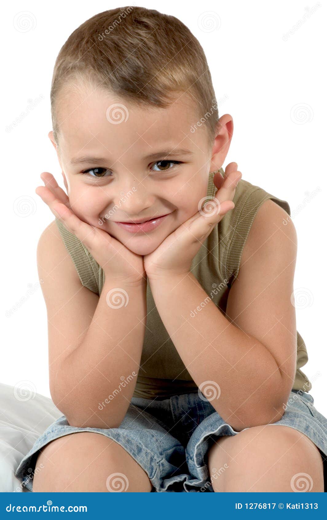 Happy boy stock image. Image of isolated, smiles, smiling - 1276817