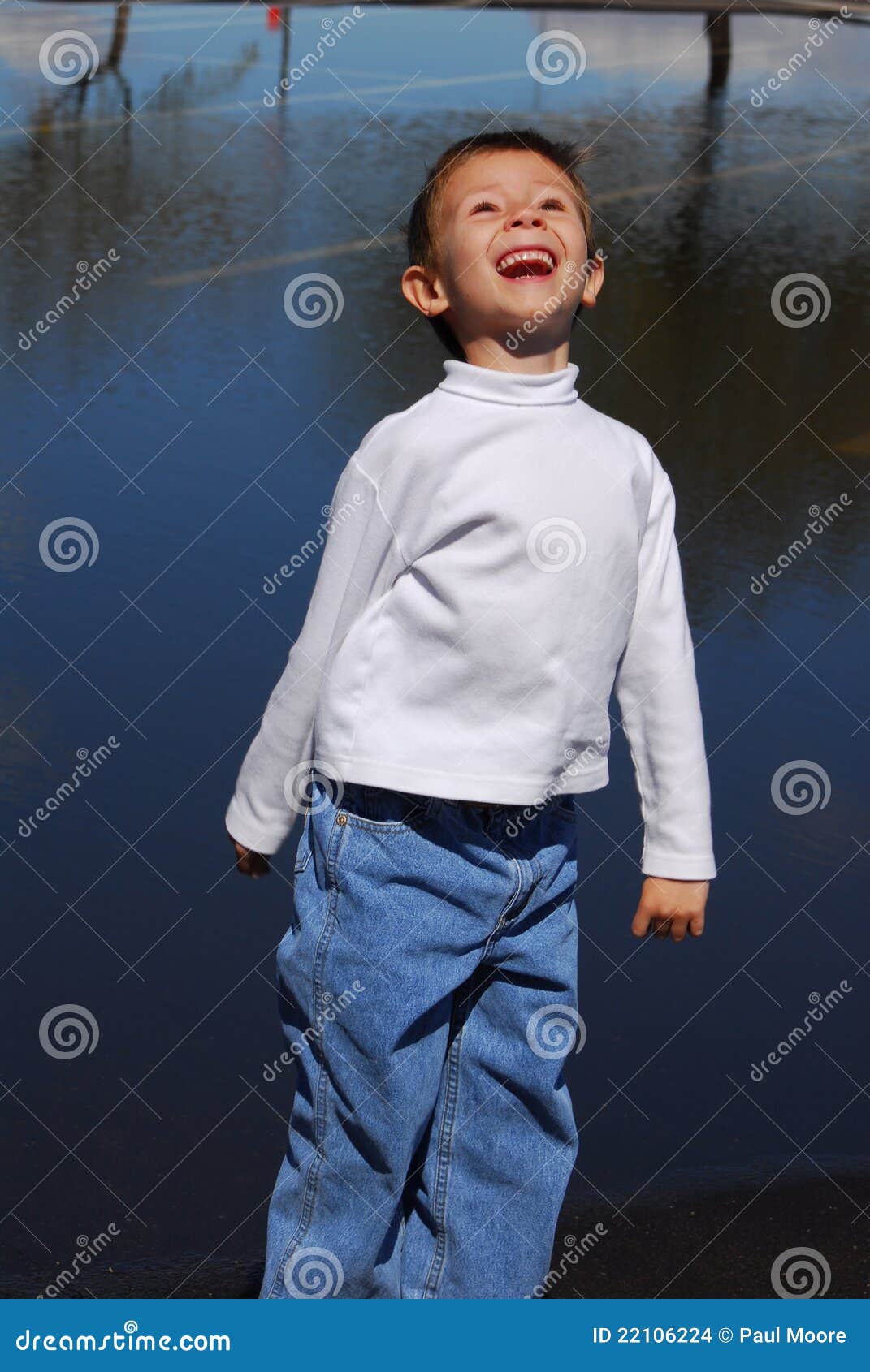 Happy Boy stock photo. Image of spontaneous, child, youth - 22106224