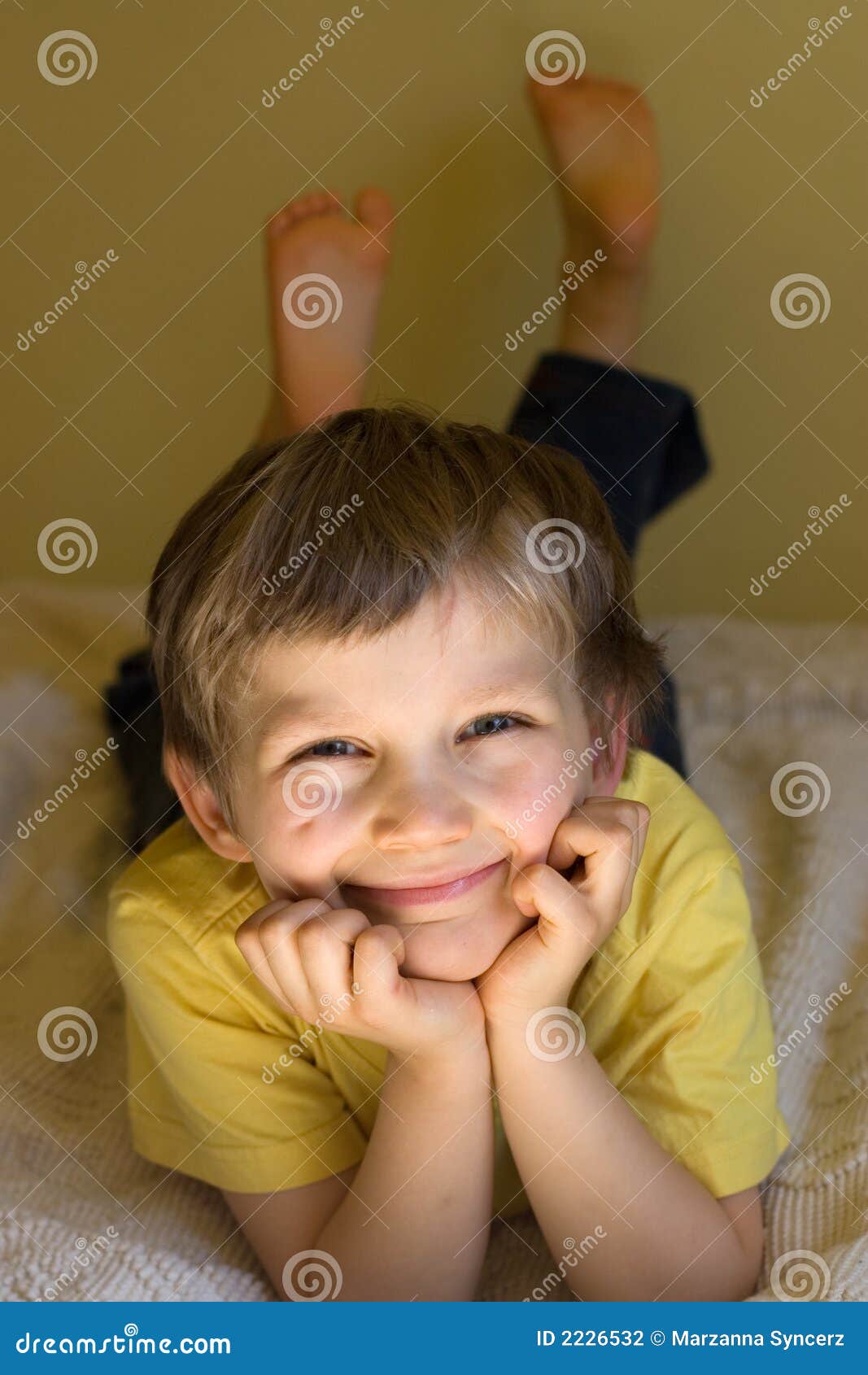 Happy Boy stock photo. Image of amiable, confident, childhood - 2226532