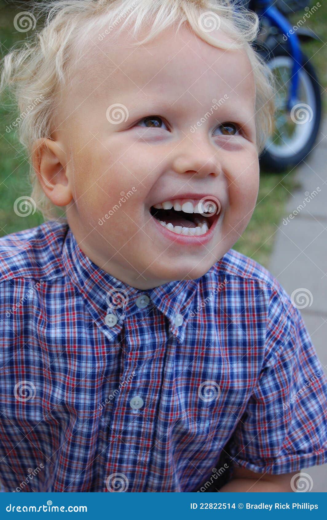 Happy Boy stock photo. Image of laughing, young, time - 22822514