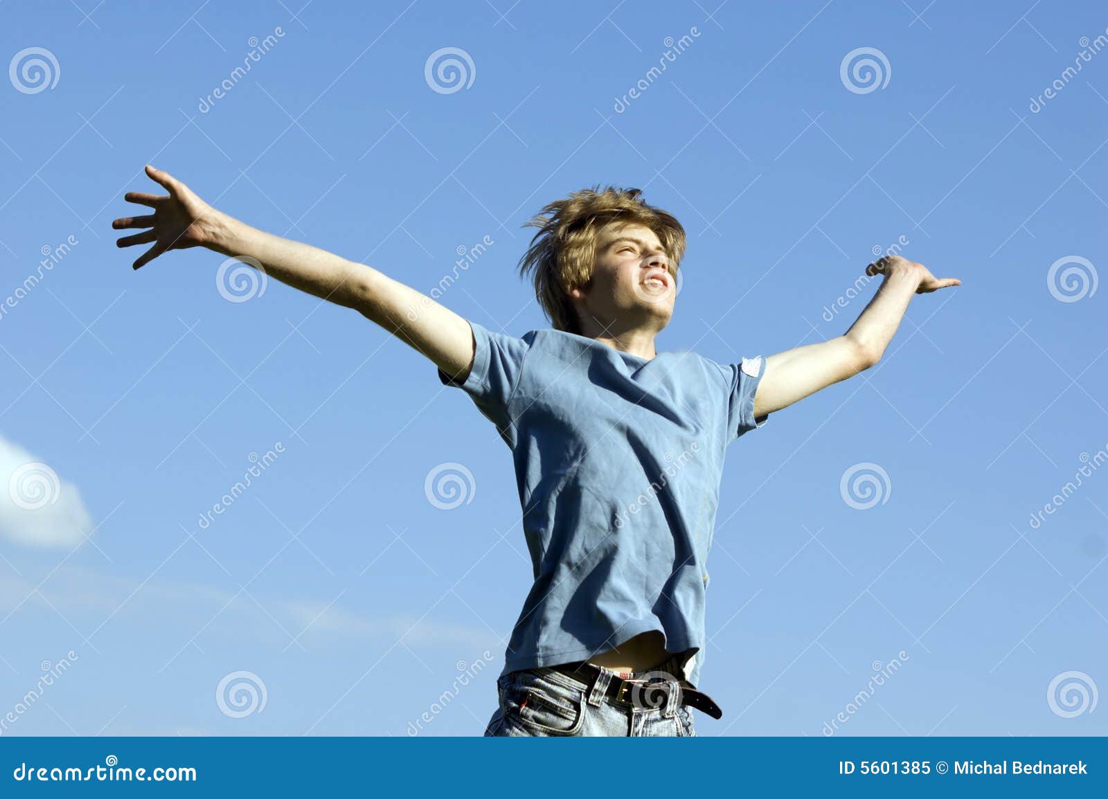 Happy boy stock image. Image of laugh, smiling, holidays - 5601385