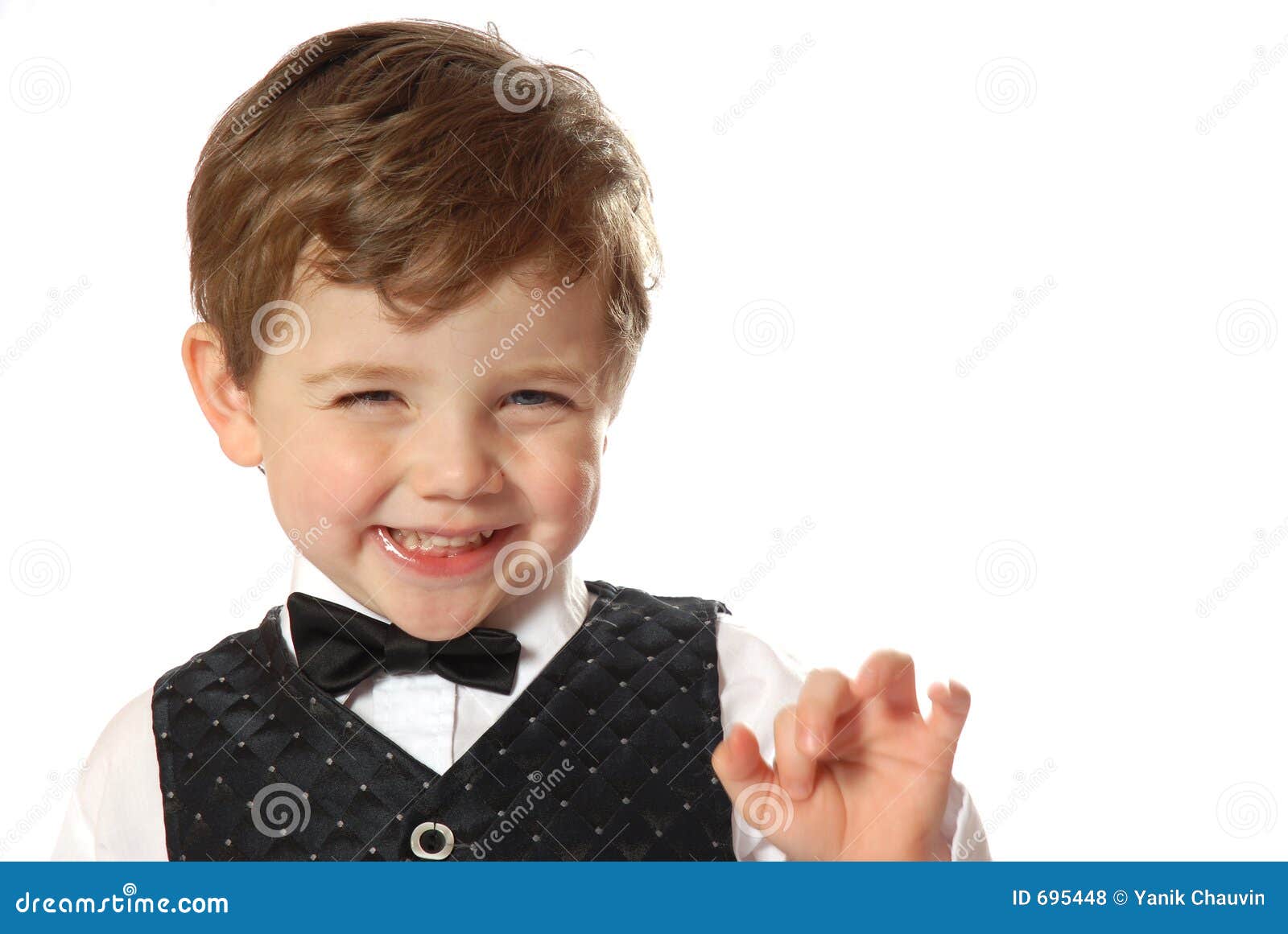 Happy boy stock photo. Image of white, black, laugh, wave - 695448