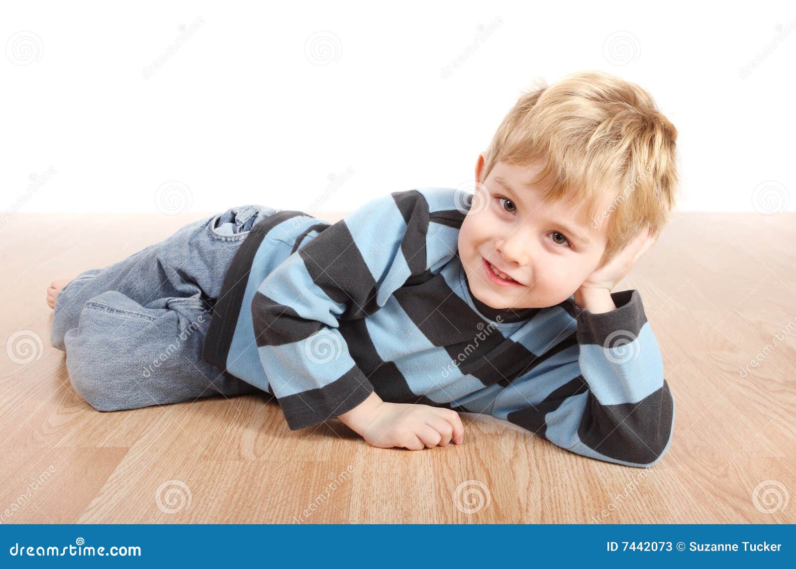 Happy Boy stock image. Image of cheerful, hand, resting - 7442073