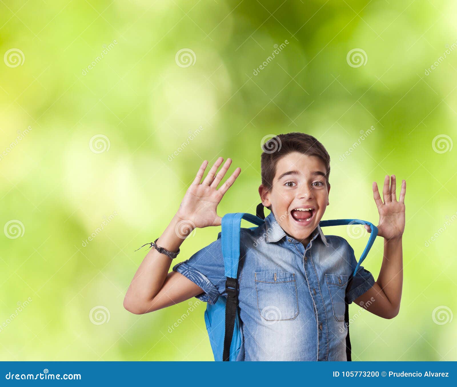 Happy boy, back to school stock photo. Image of teaching - 105773200