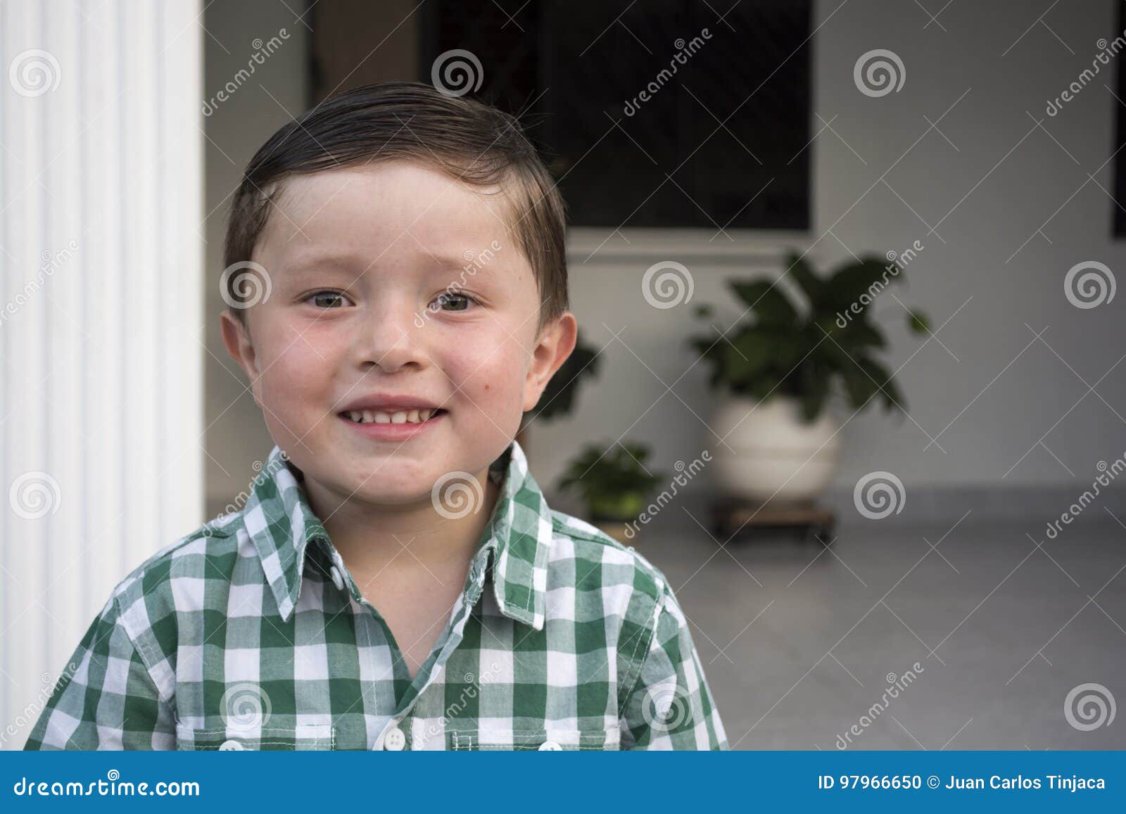 Happy Boy is Enjoying a Sunny Day. Stock Photo - Image of latinamerican ...