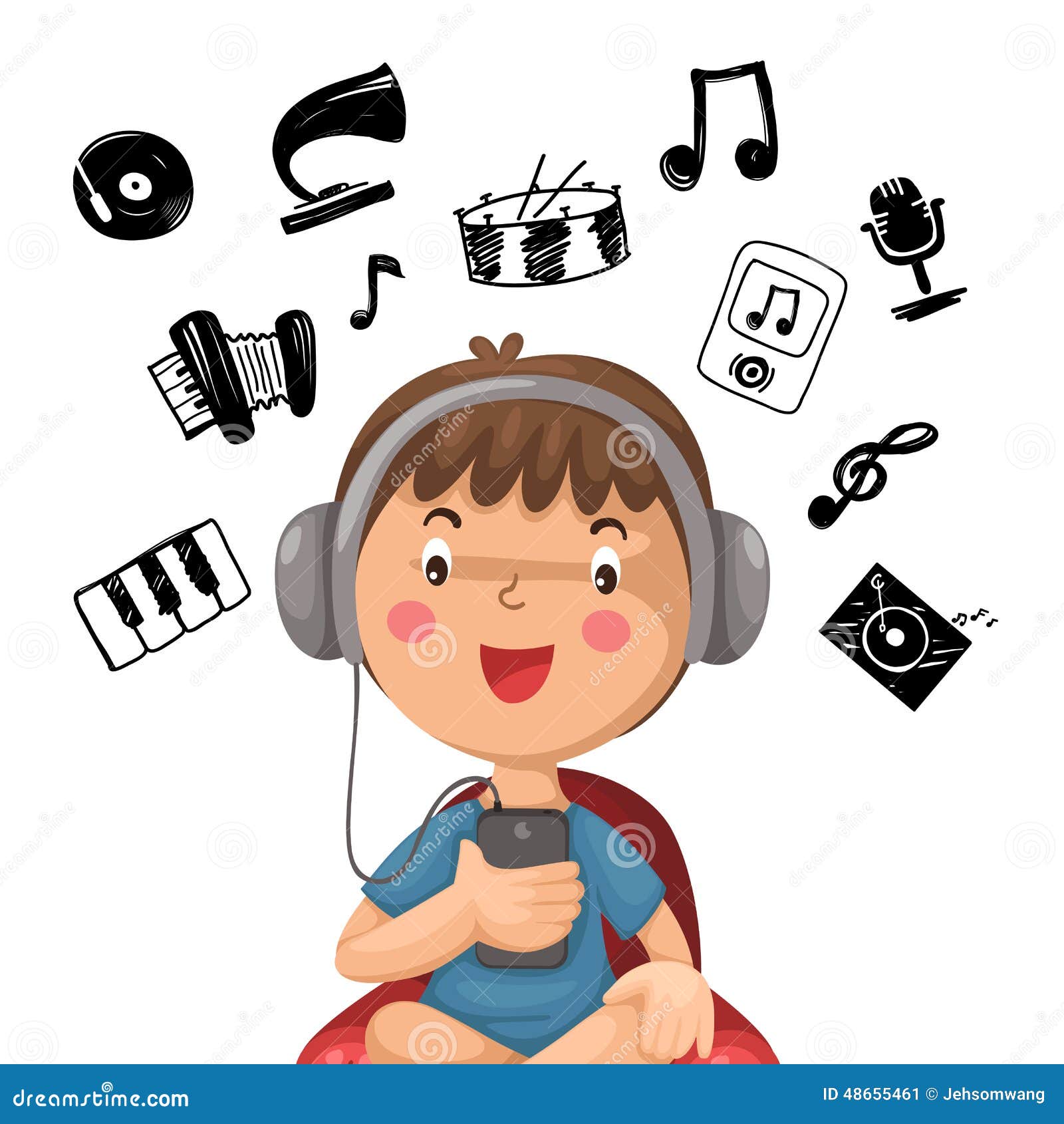 Listening Piano To Stock Illustrations – 52 Listening Piano To Stock ...