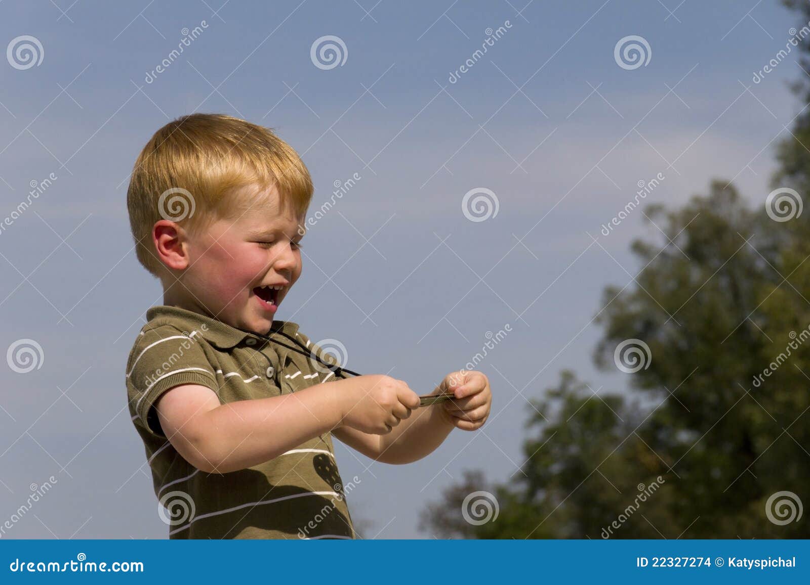 Happy boy in the nature stock photo. Image of wekkend - 22327274
