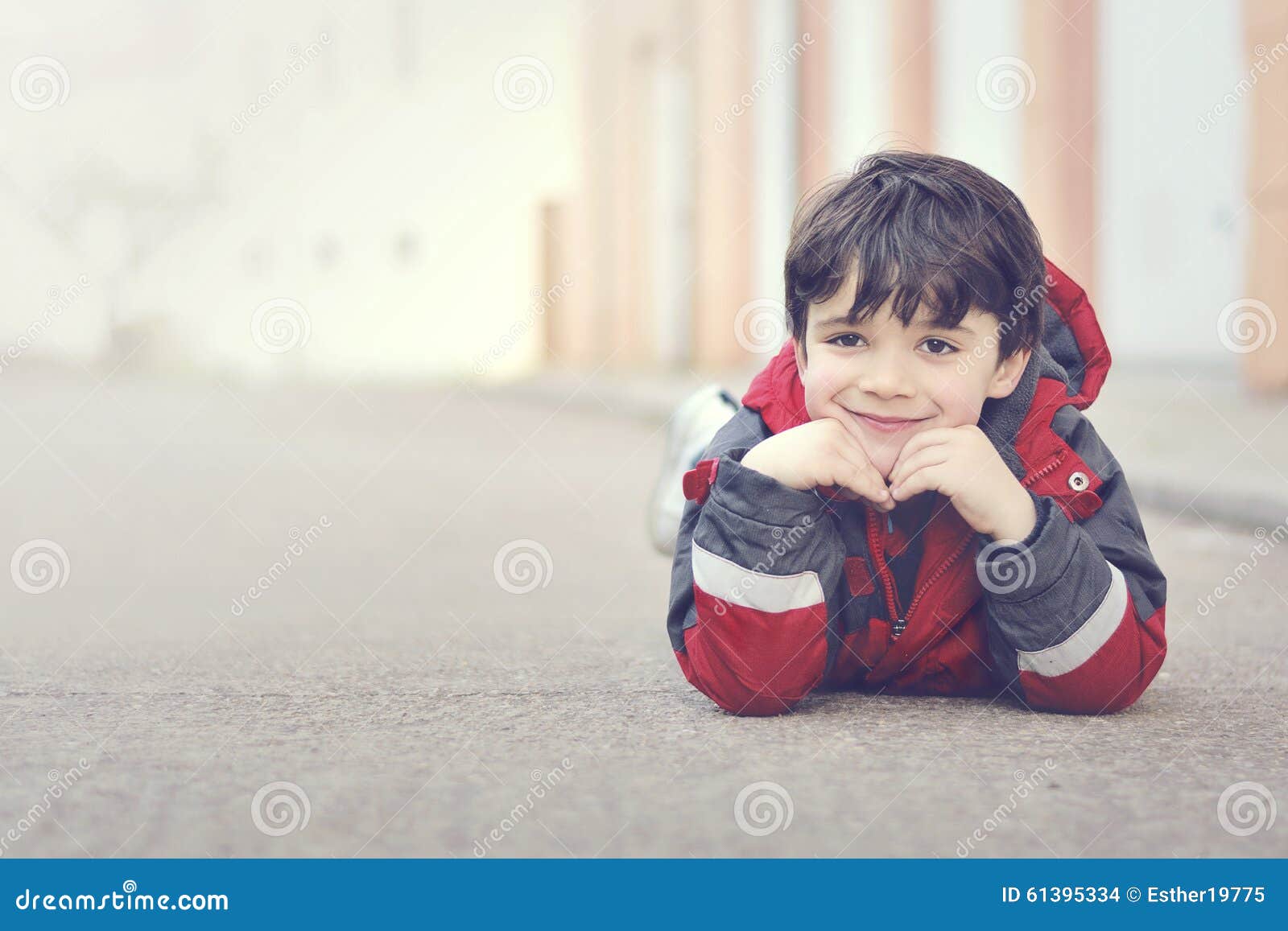 Happy boy stock photo. Image of look, vacation, sitting - 61395334