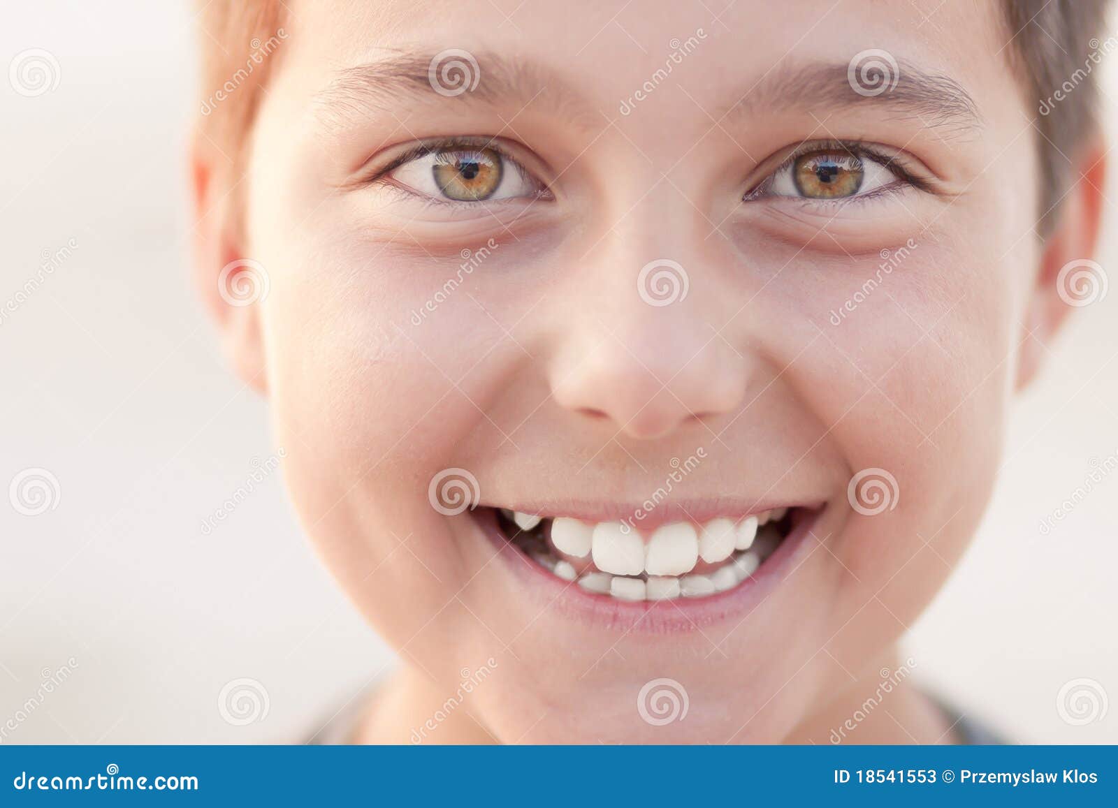 Happy boy smiling stock image. Image of beautiful, cheerful - 18541553