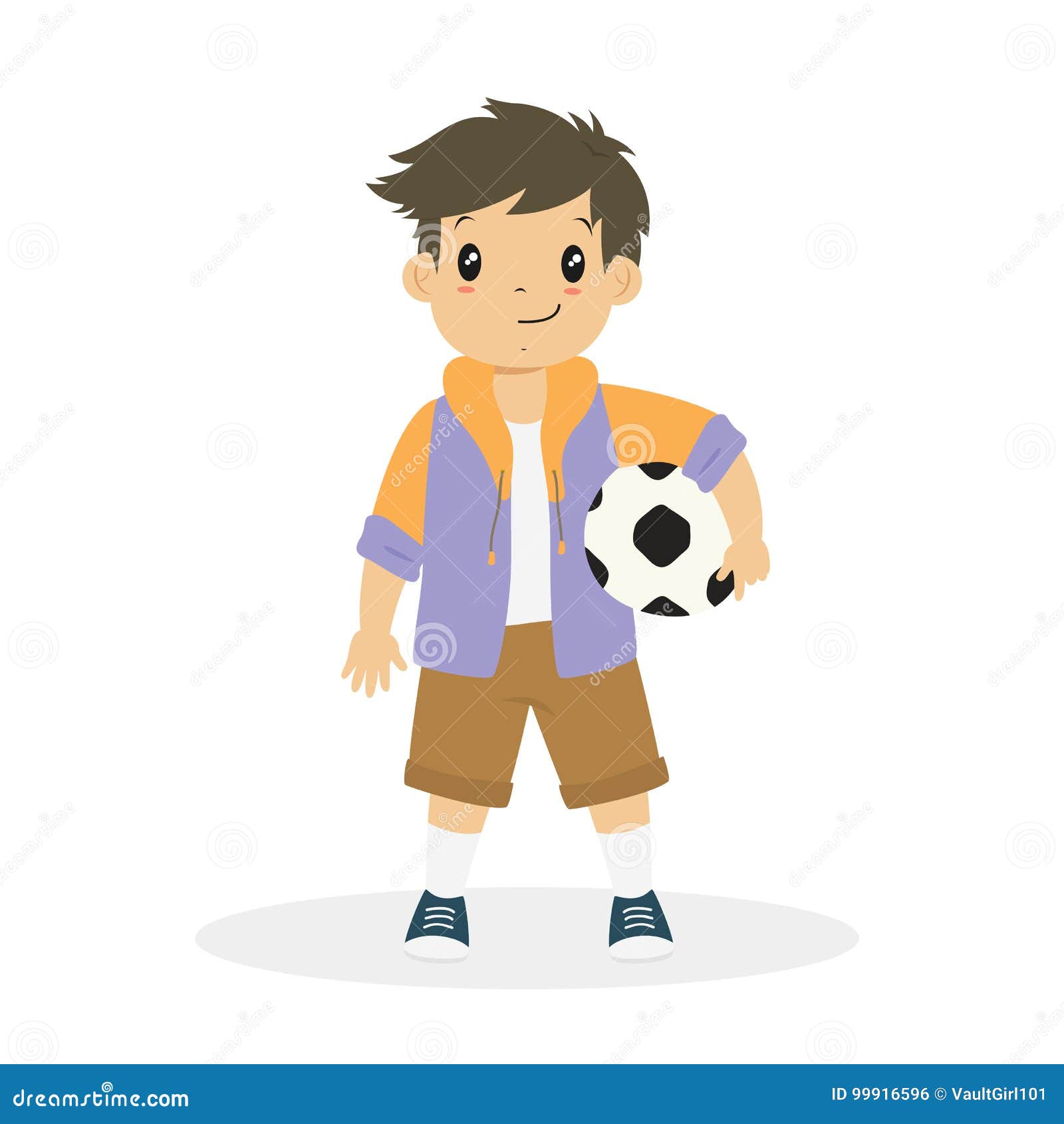 Boy Holding a Soccer Ball Cartoon Vector Stock Vector - Illustration of ... Boy Holding a Soccer Ball Cartoon Vector Stock Vector - Illustration of ...