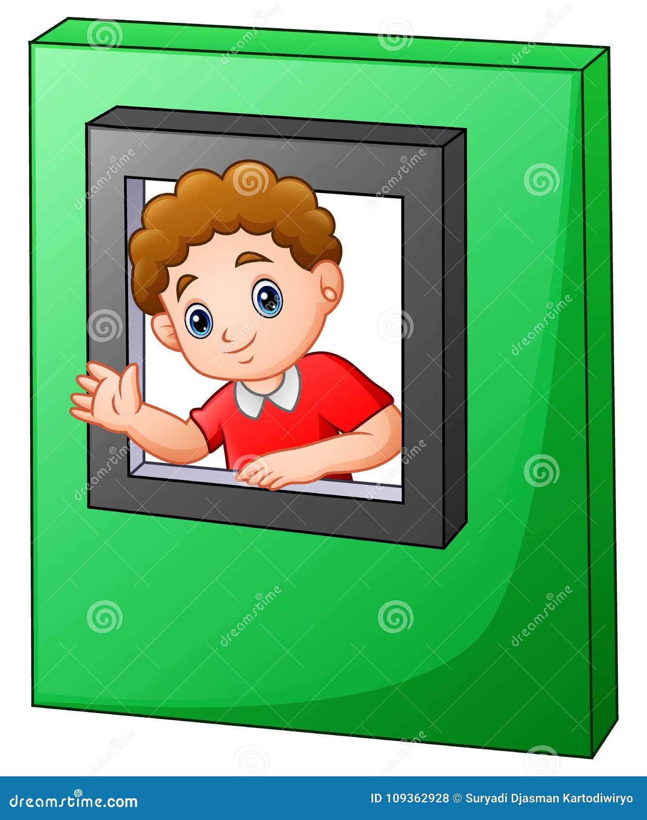 Boy Window Stock Illustrations – 2,240 Boy Window Stock Illustrations ...