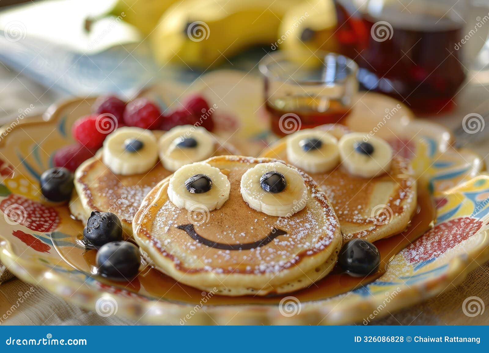 Happy Breakfast Characters. Egg Sandwich Coffee. Breakfast Meal Fried ...