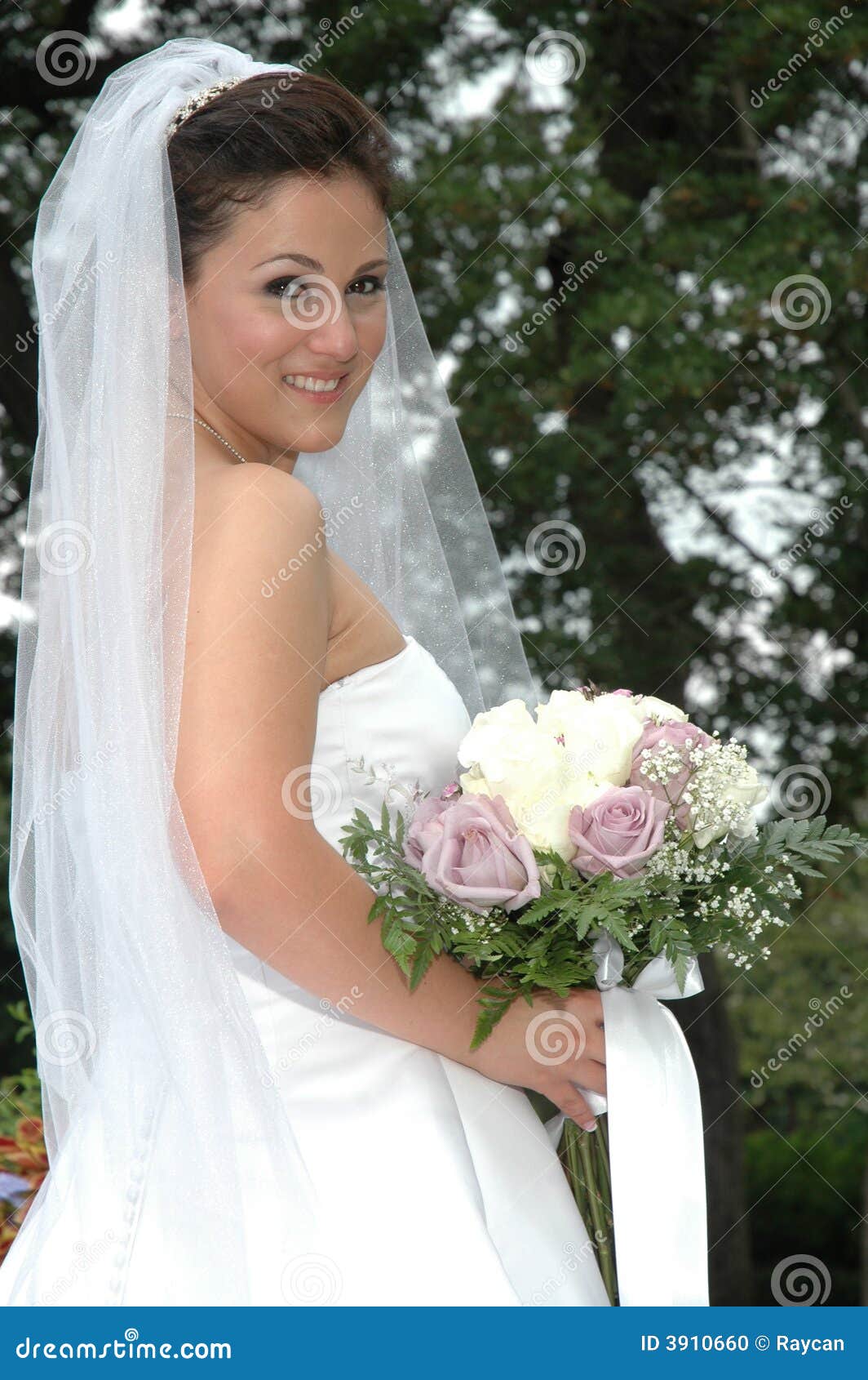 Happy Bride stock photo. Image of matrimony, diverse, wedlock - 3910660