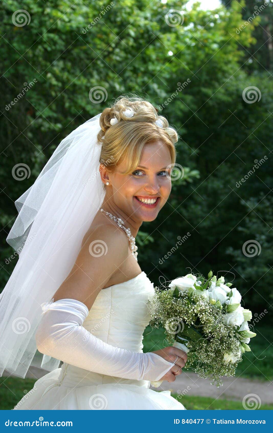 Happy Bride stock image. Image of engaged, life, finally - 840477