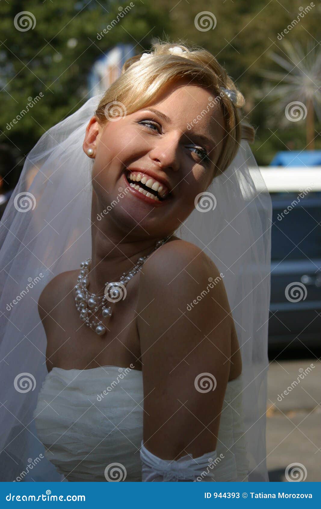 Happy Bride stock image. Image of young, engaged, debutante - 944393