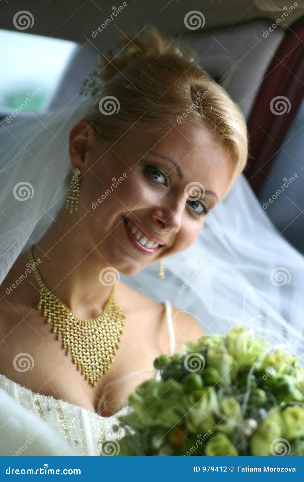 Happy Bride stock photo. Image of fiance, bride, beautiful - 979412
