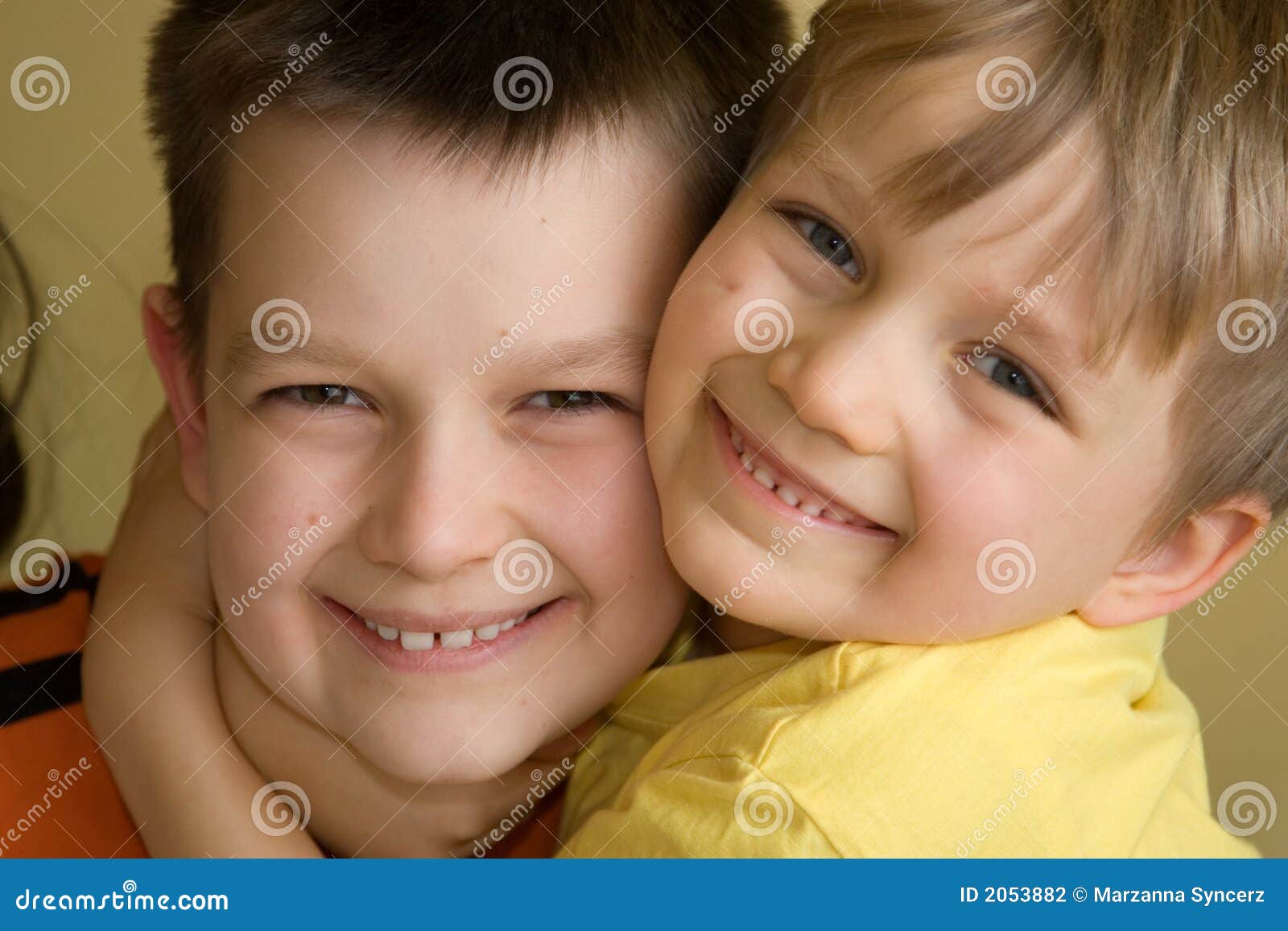Happy Brothers Giving Gift To Father On Father`s Day Royalty-Free Stock ...