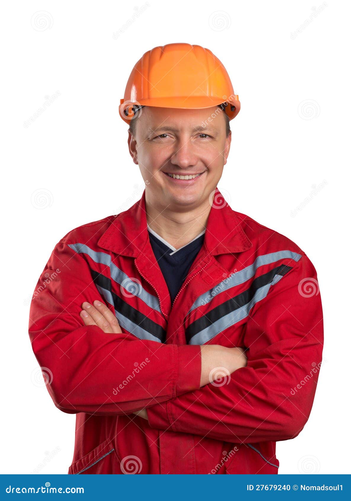 Happy builder stock photo. Image of clothing, male, caucasian - 27679240