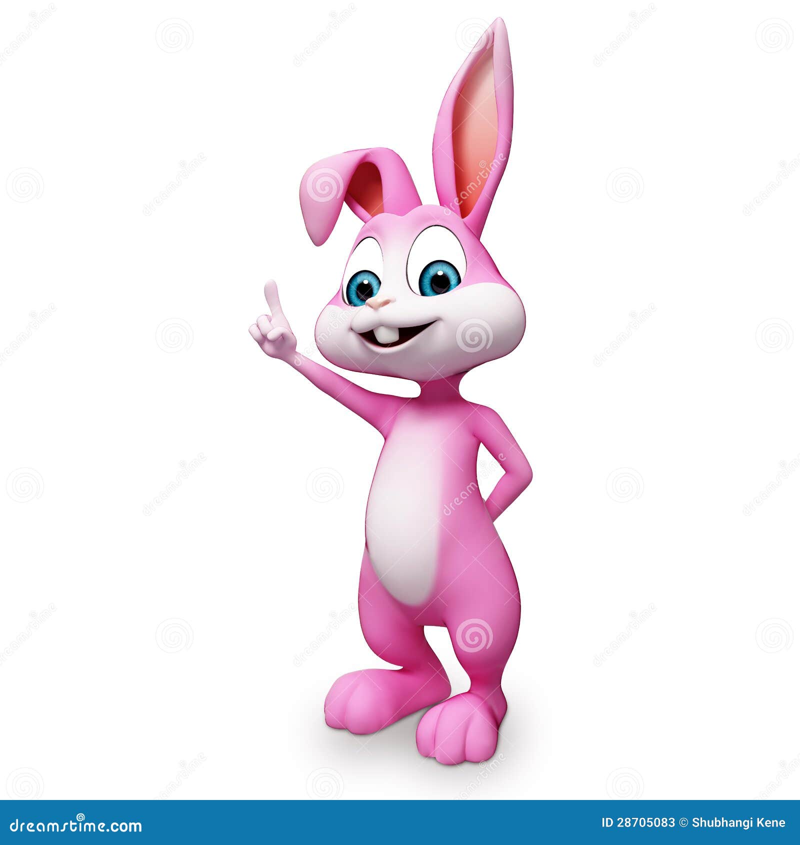 Happy bunny stock illustration. Illustration of celebration - 28705083