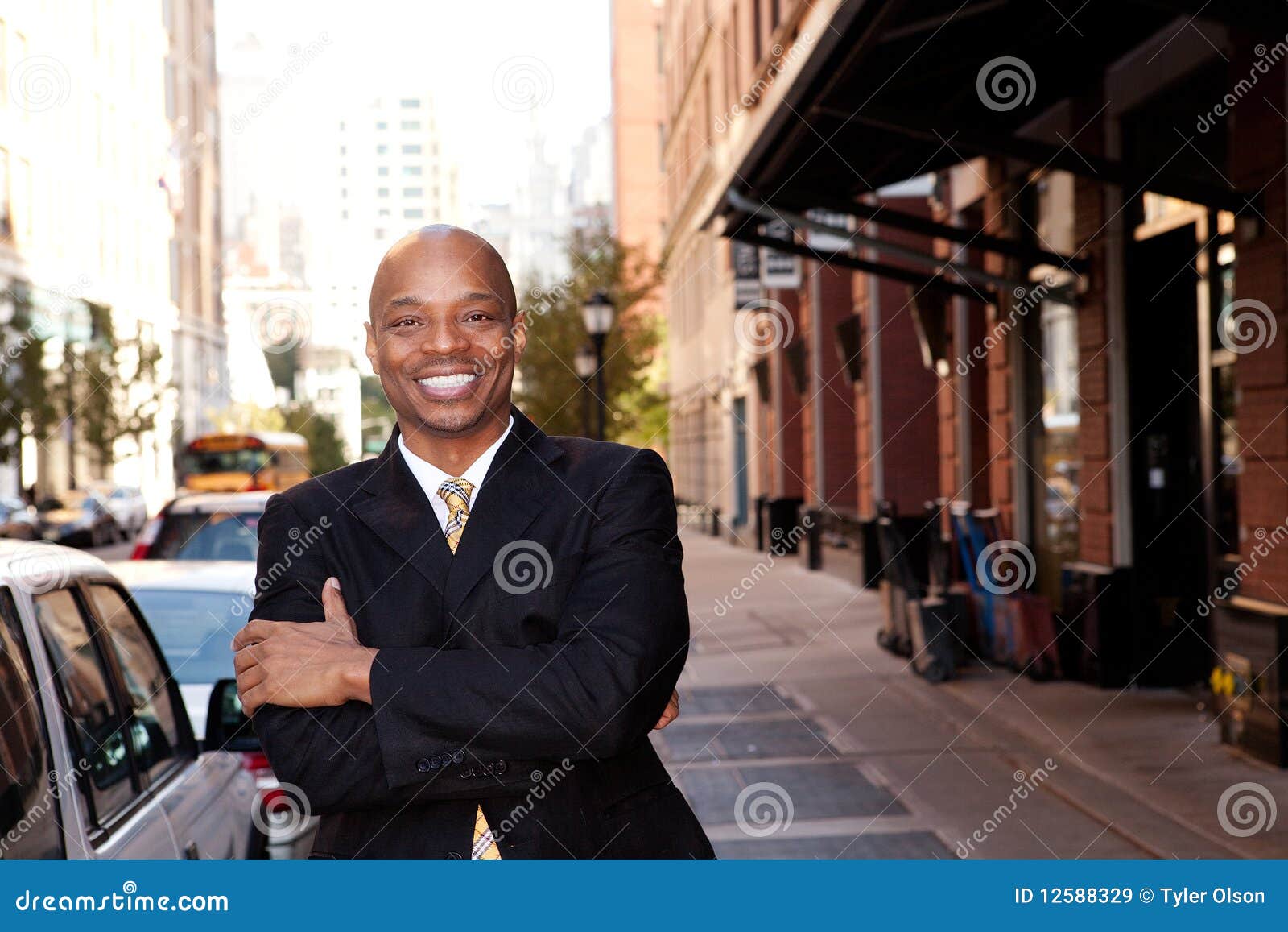Happy Business Man stock image. Image of male, expression - 12588329