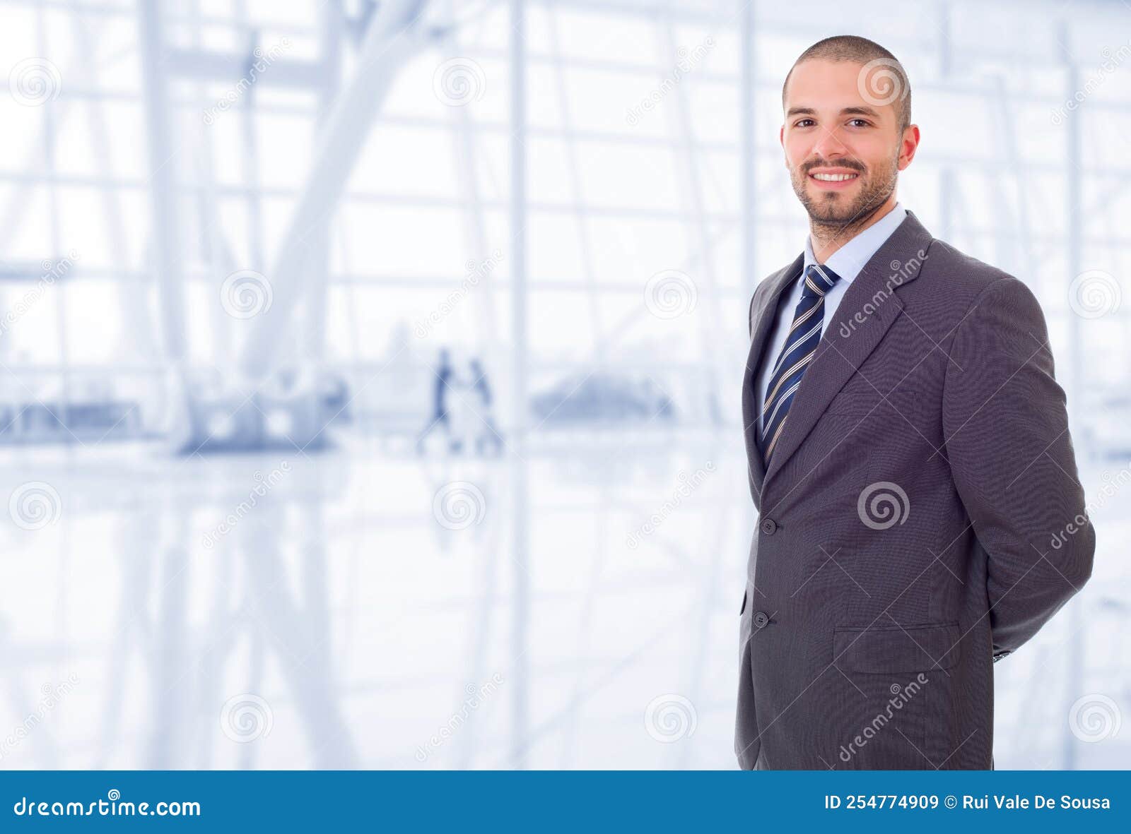 Business Man Portrait at the Office Stock Image - Image of worker, work ...
