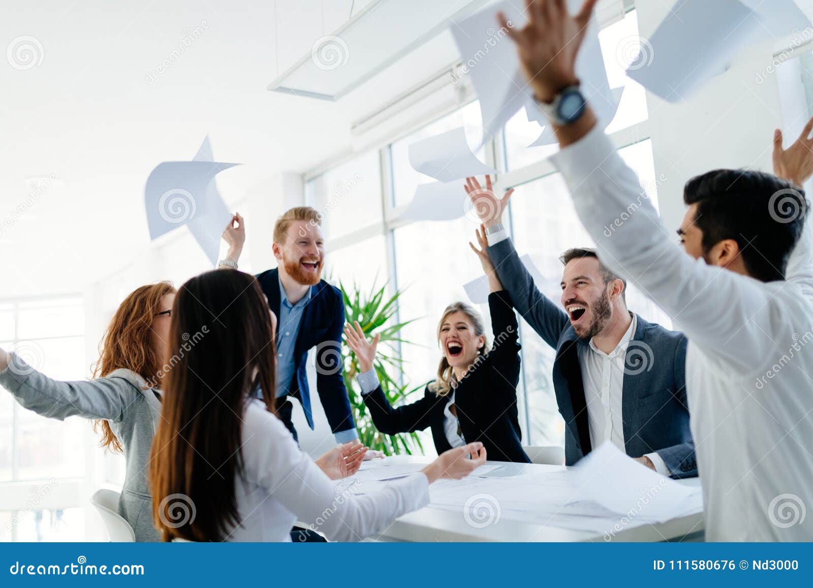 Happy Business People Celebrating Success Stock Photo - Image of ... Happy Business People Celebrating Success Stock Photo - Image of ...