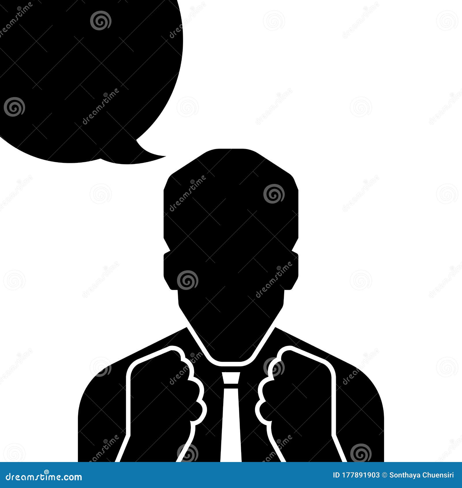 Happy Business,solid Icons,vector Illustrations Stock Vector ...