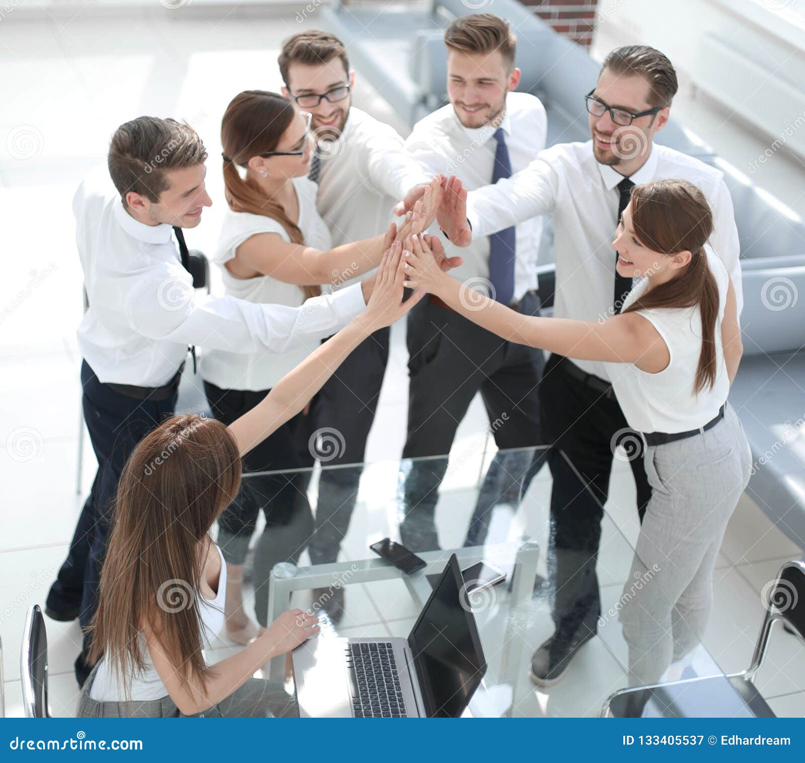 Happy Business Team Putting Their Hands Together Stock Image - Image of ... Happy Business Team Putting Their Hands Together Stock Image - Image of ...
