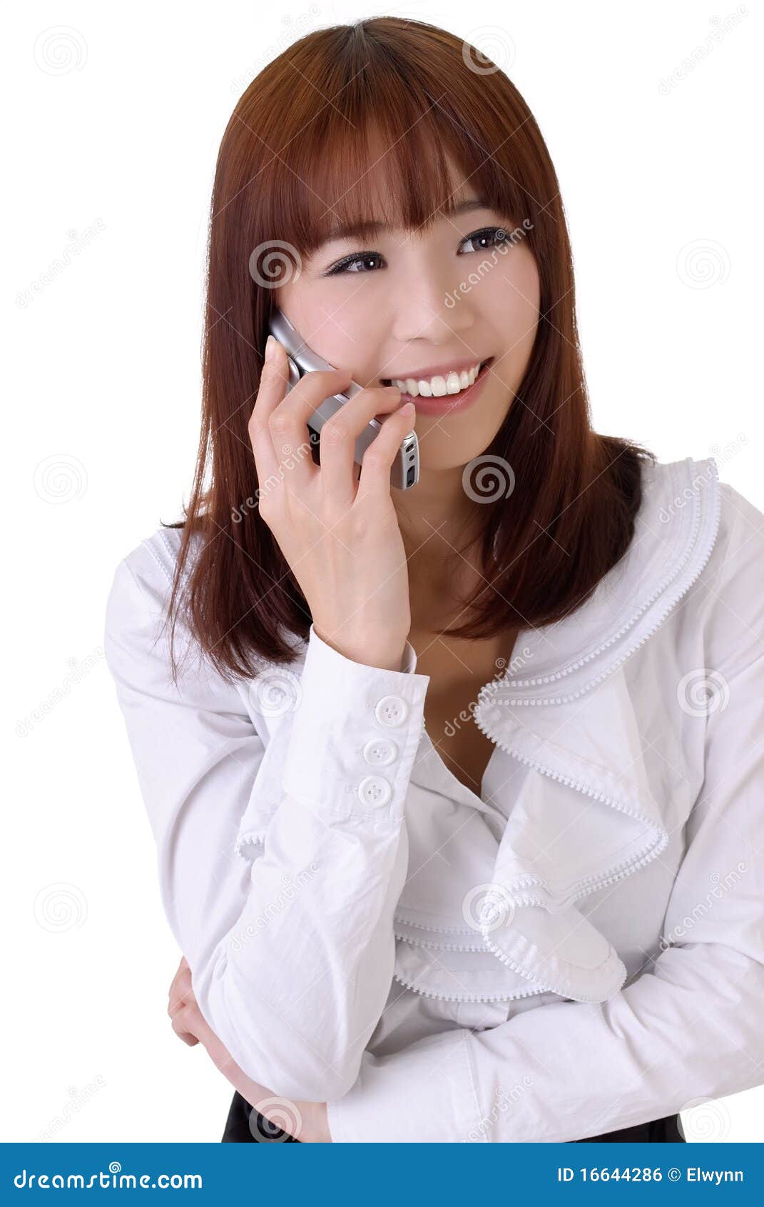 Happy business woman stock photo. Image of expression - 16644286