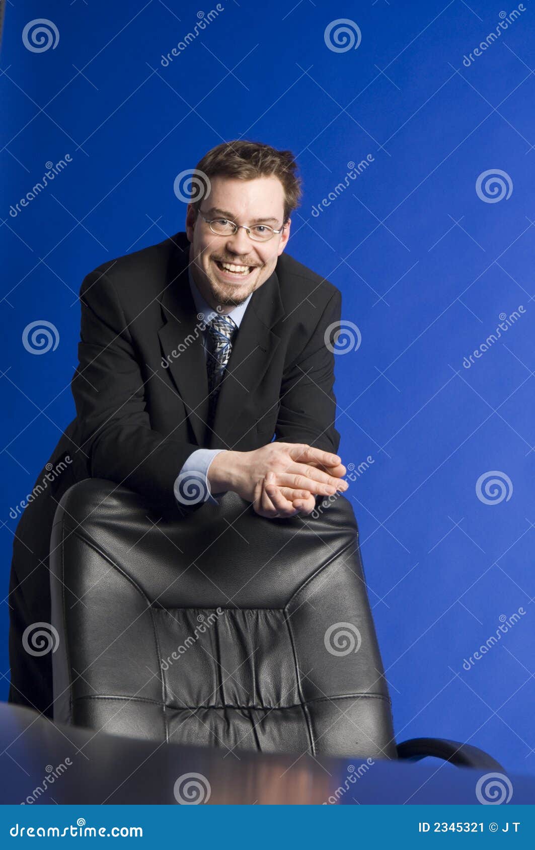 Happy businessman stock image. Image of economics, finance - 2345321