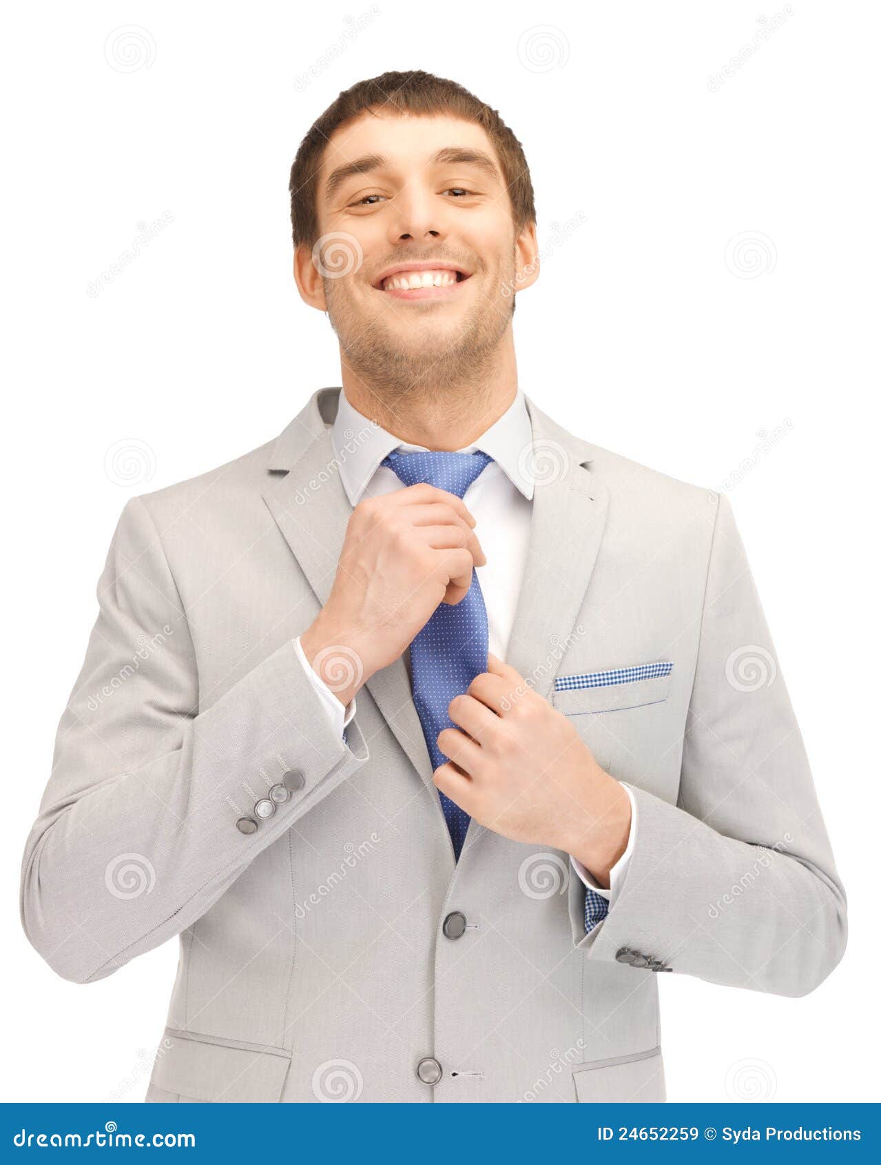 Happy businessman stock image. Image of expression, cheerful - 24652259