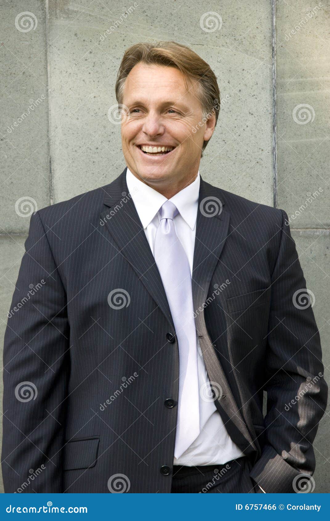 Happy businessman stock photo. Image of laughing, communication - 6757466