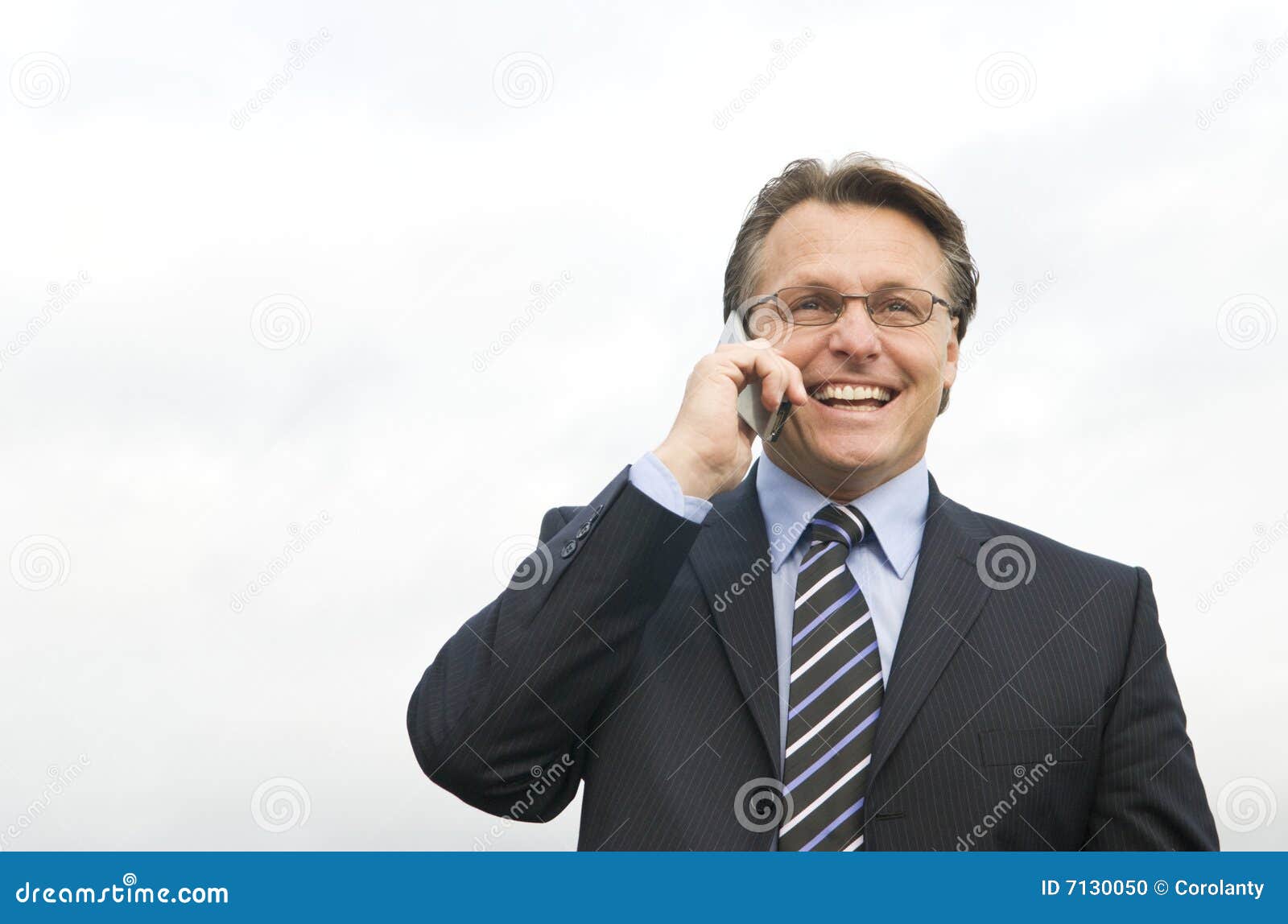 Happy businessman stock photo. Image of cheerful, executive - 7130050