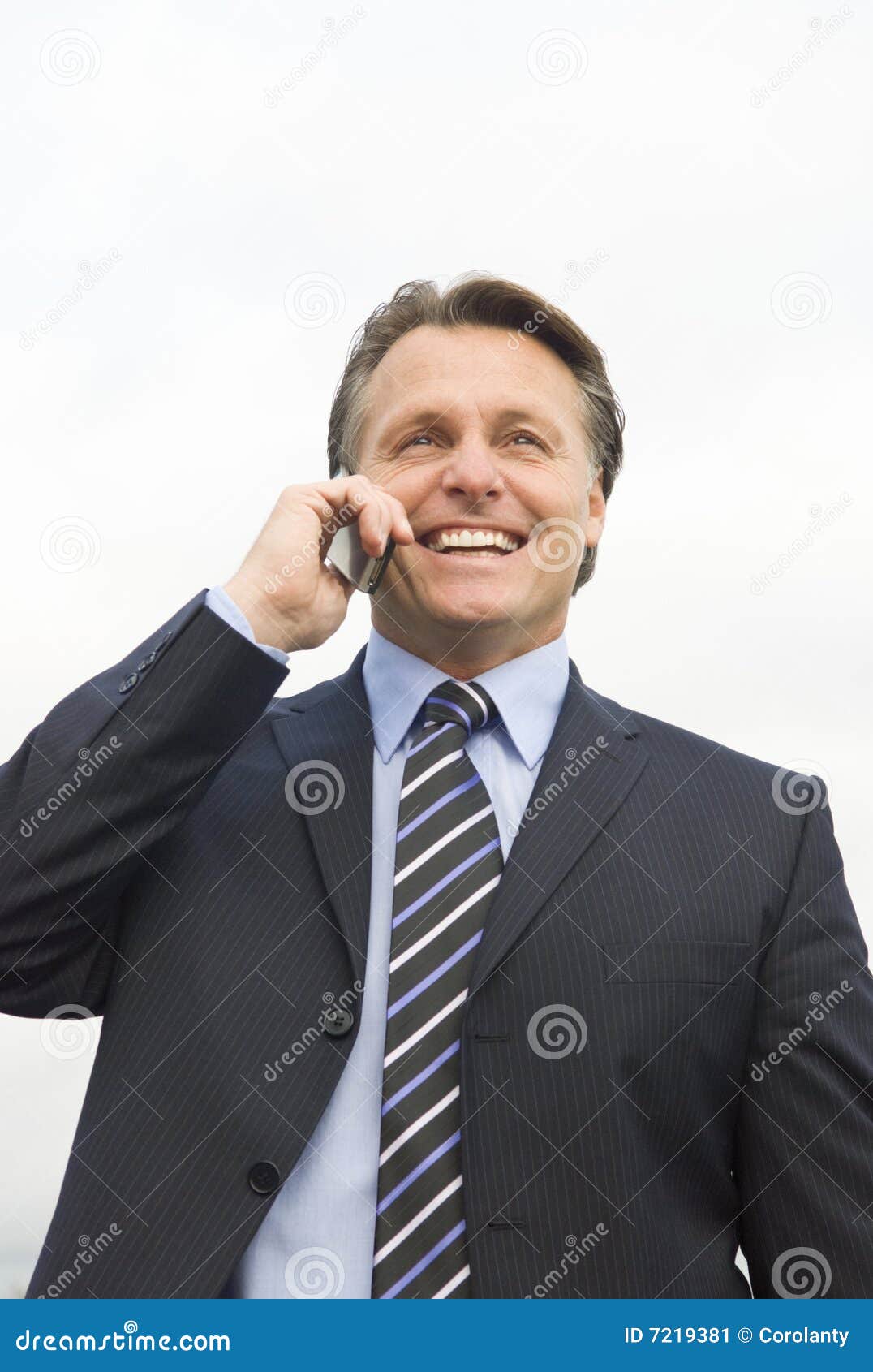 Happy businessman stock image. Image of adult, gorgeous - 7219381