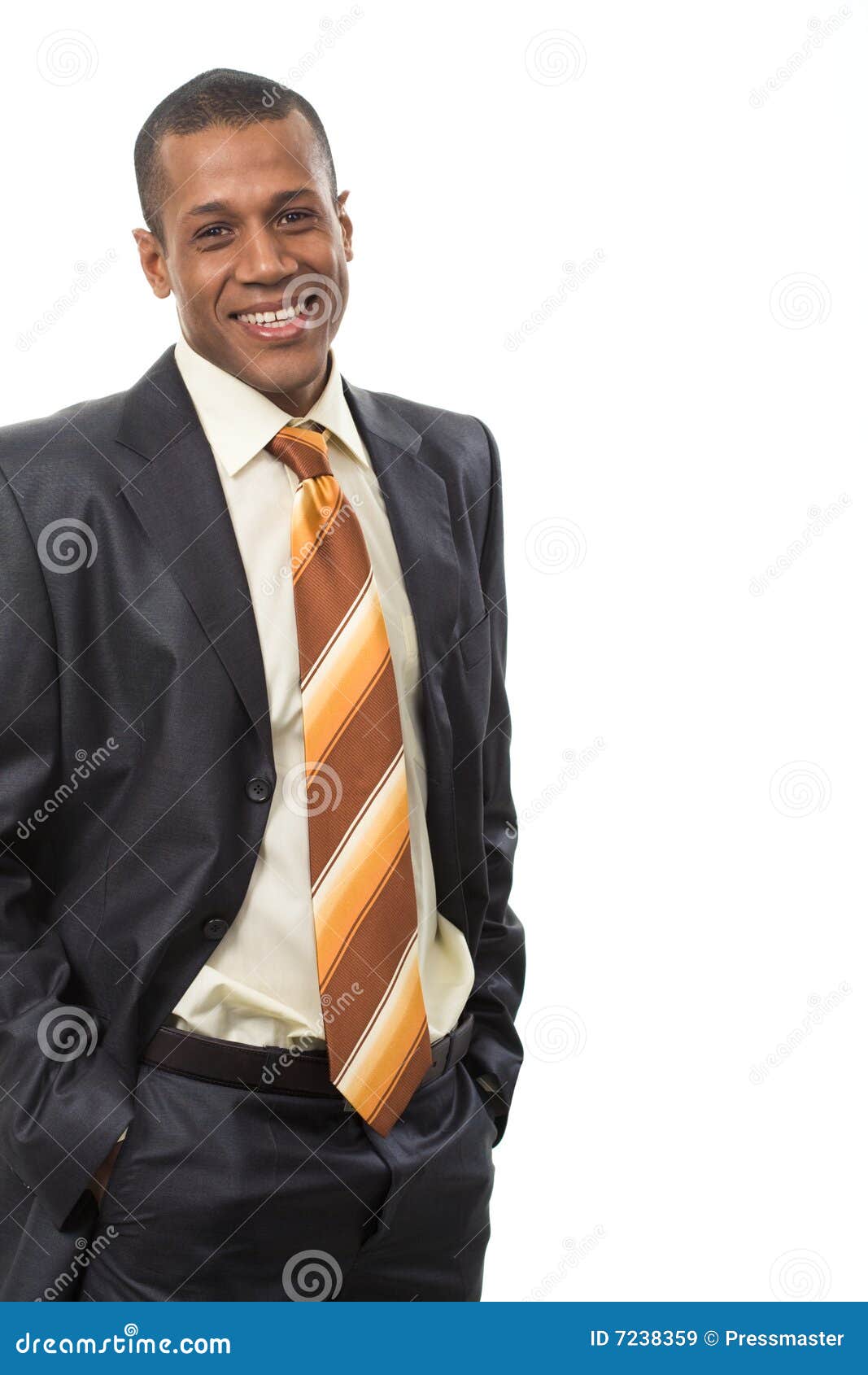 Happy businessman stock image. Image of masculine, business - 7238359