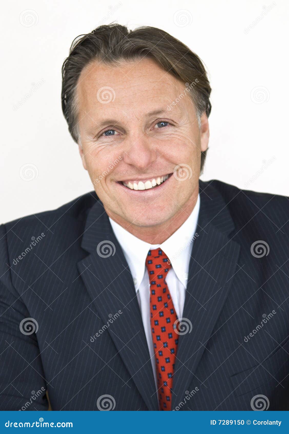 Happy businessman stock photo. Image of executive, attractive - 7289150