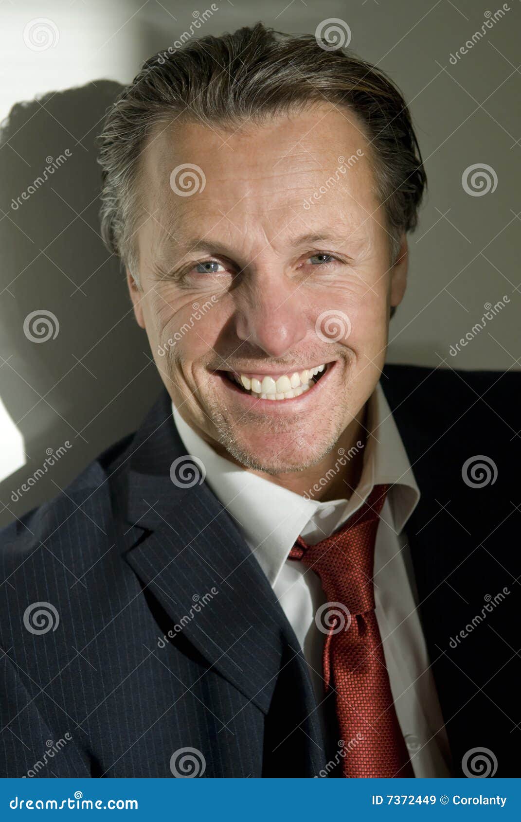 Happy businessman stock image. Image of adult, financial - 7372449