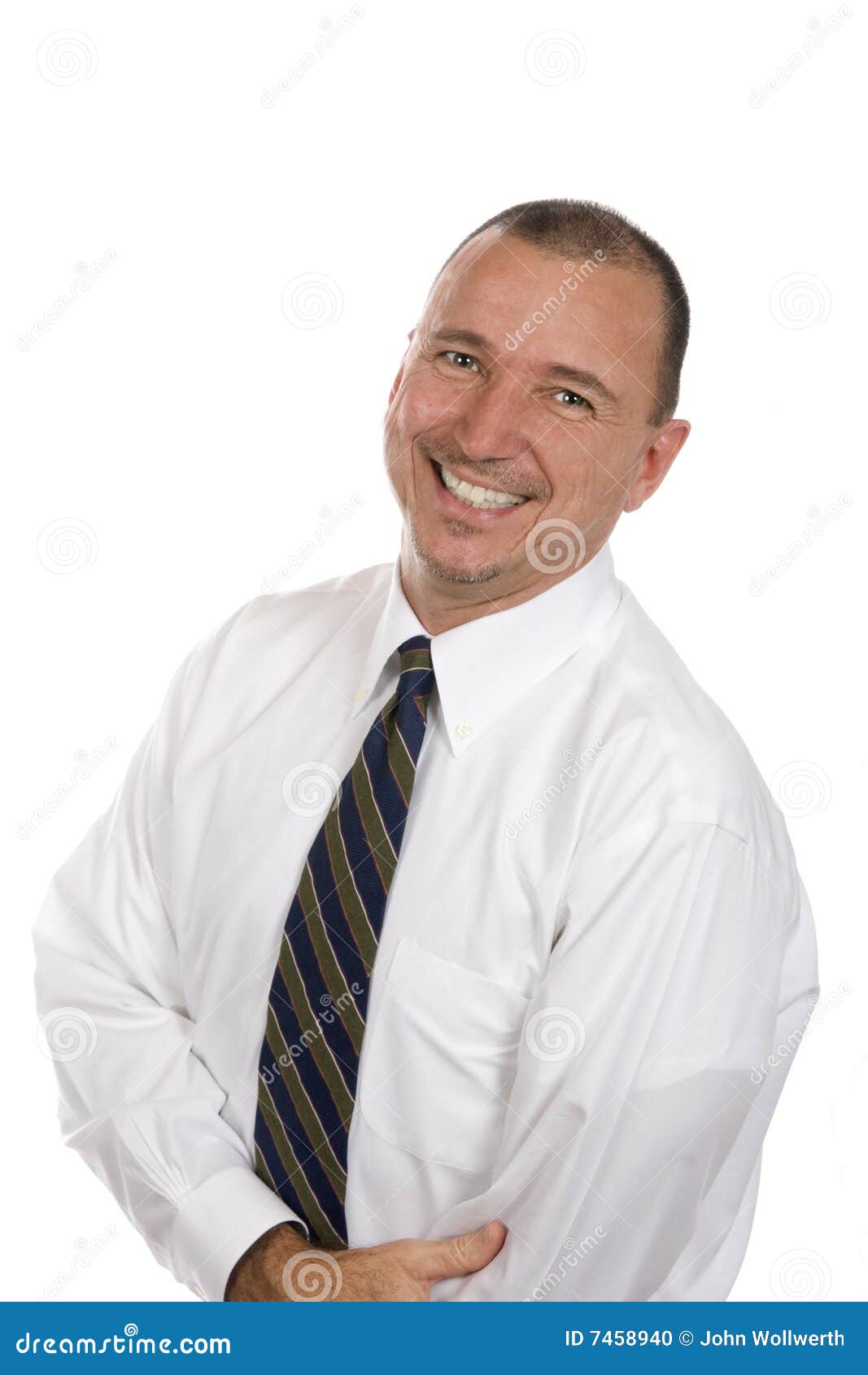 Happy businessman stock photo. Image of natural, adult - 7458940