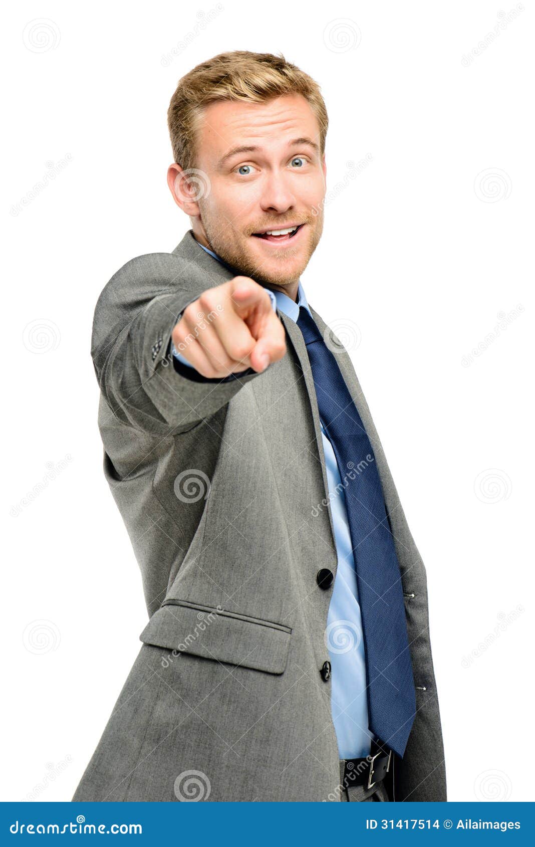Happy Businessman Pointing on White Background Stock Photo - Image of ... Happy Businessman Pointing on White Background Stock Photo - Image of ...